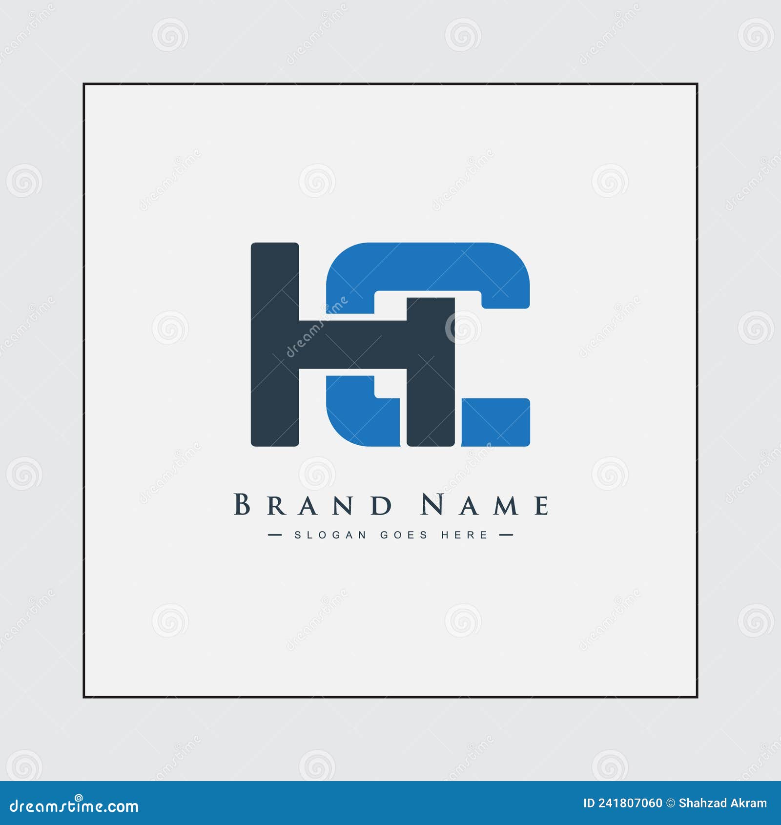 Initial Letter HC Logo - Minimal Alphabet Logo Stock Vector ... Initial Letter HC Logo - Minimal Alphabet Logo Stock Vector ...