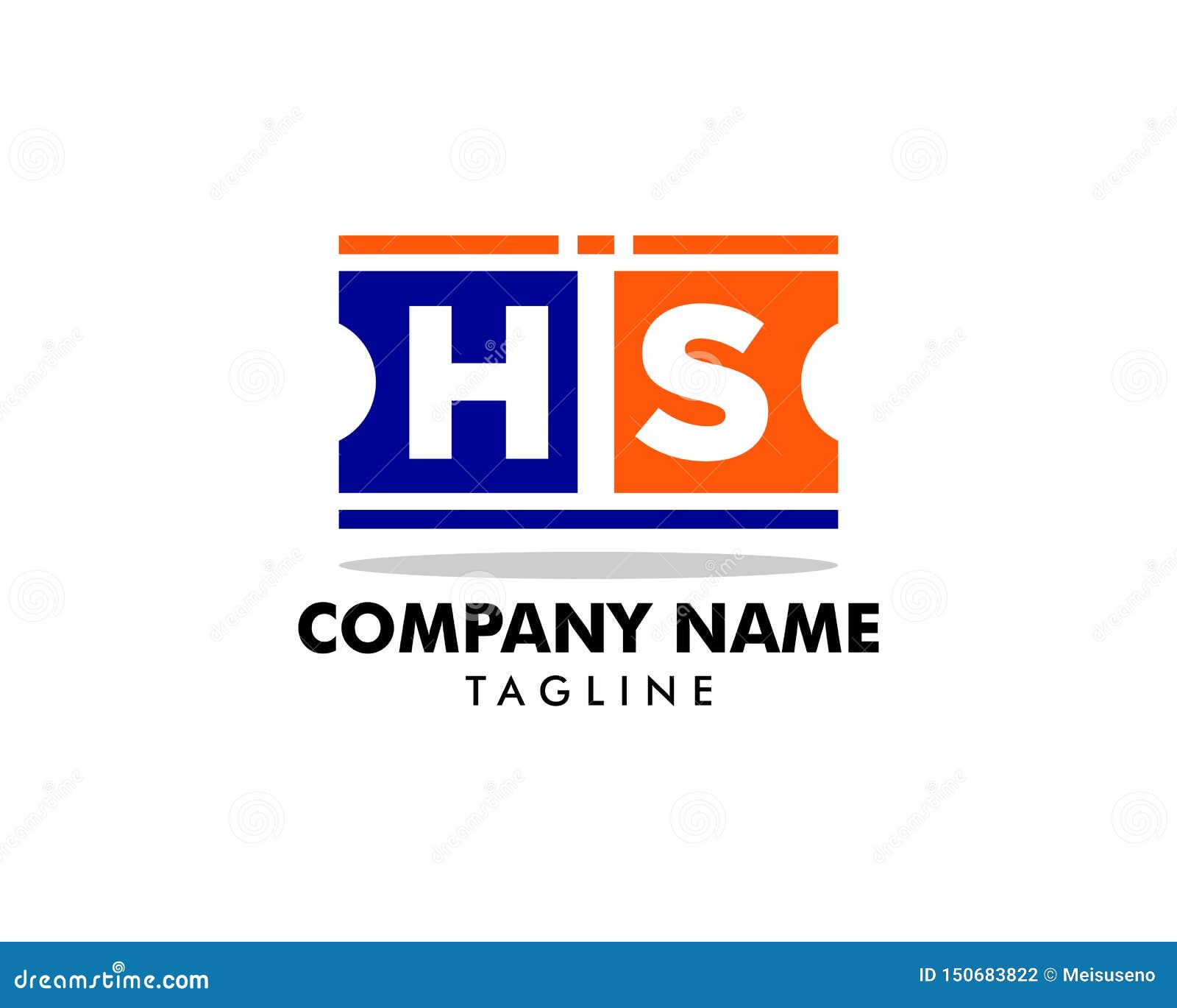 Initial Letter HIS Logo Template Design Stock Vector - Illustration of ...