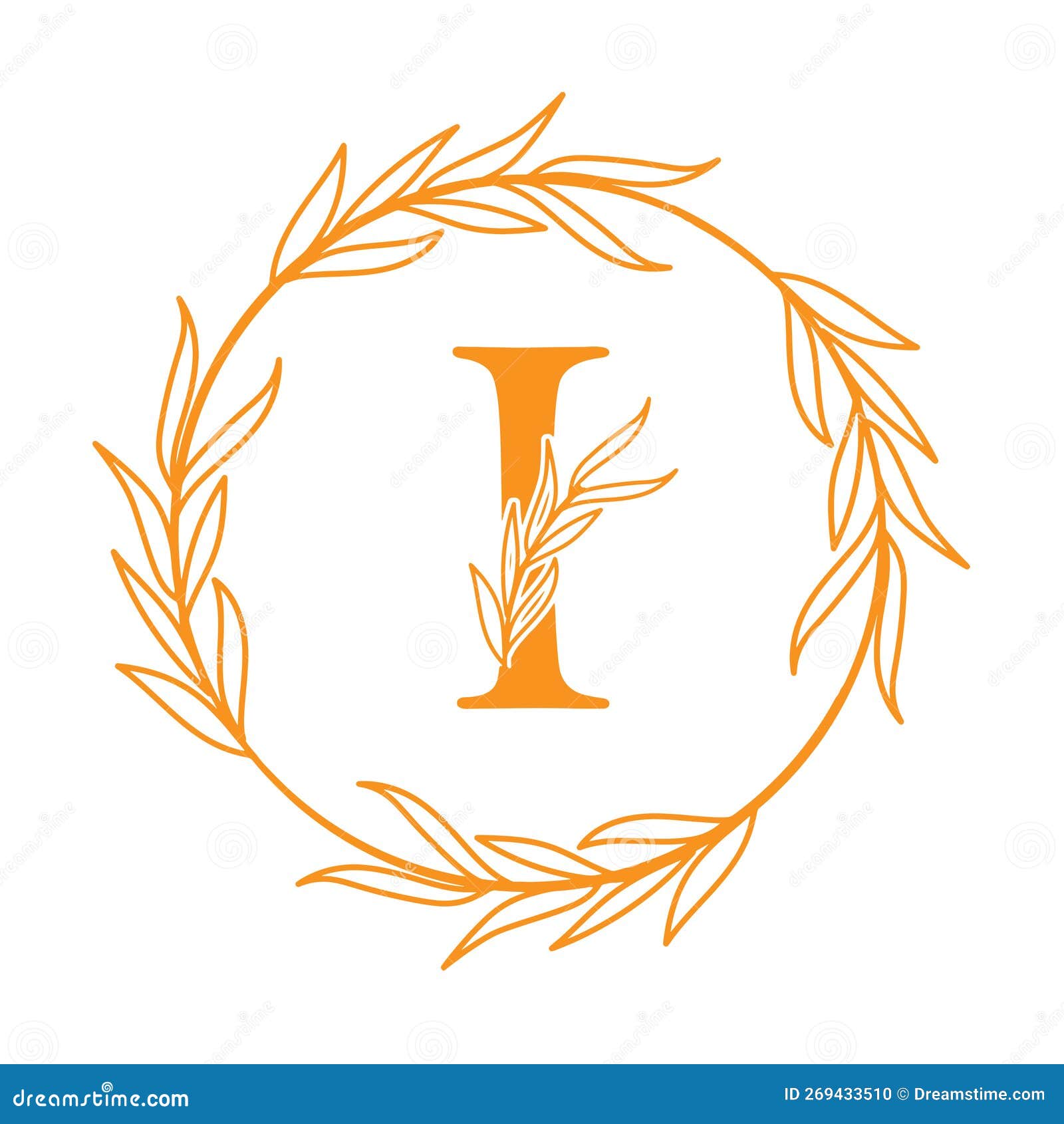 Initial Letter I Logo Design Element Stock Vector - Illustration of ...