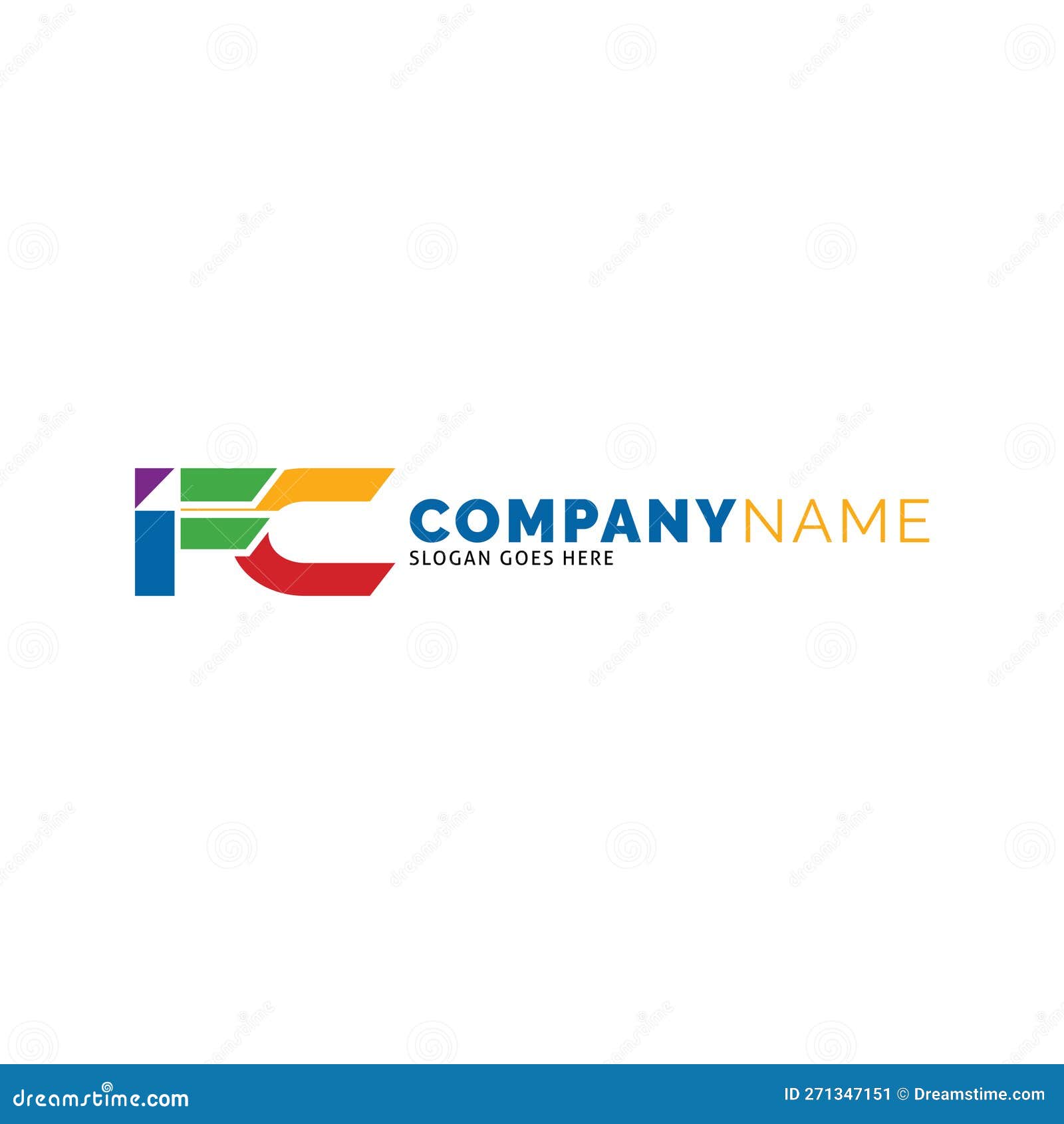 Initial Letter IFC Icon Vector Logo Template Illustration Design Stock ...