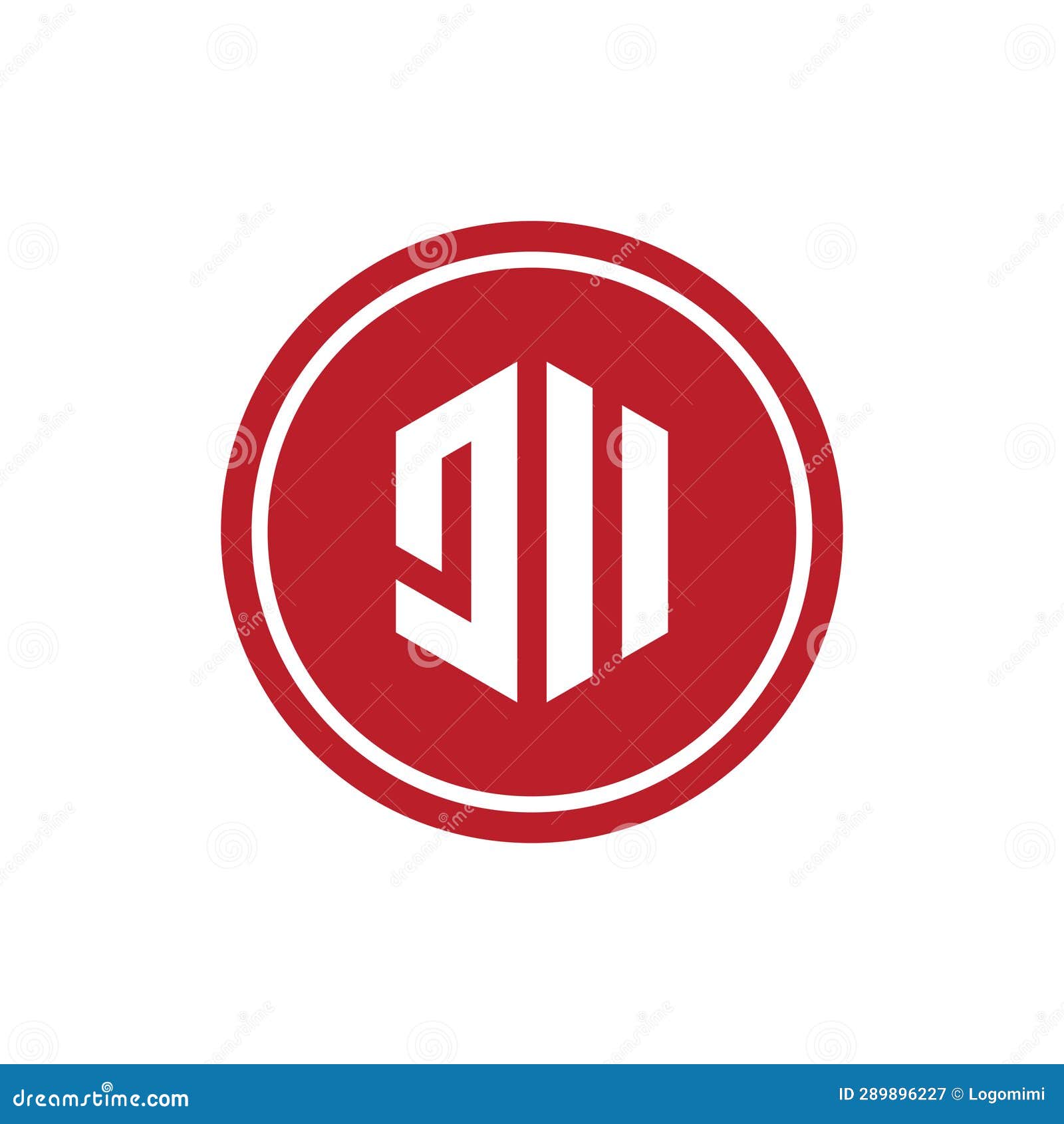 Initial Letter JII Logo Icon Design Vector Stock Illustration ...