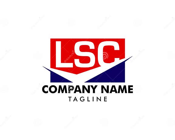 Initial Letter LCS Logo Template Design Stock Vector - Illustration of ...