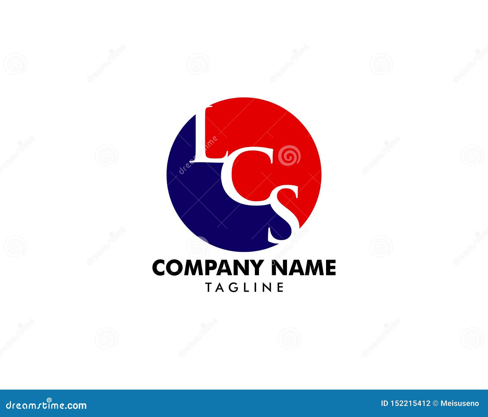 Initial Letter LCS Logo Template Design Stock Vector - Illustration of ...
