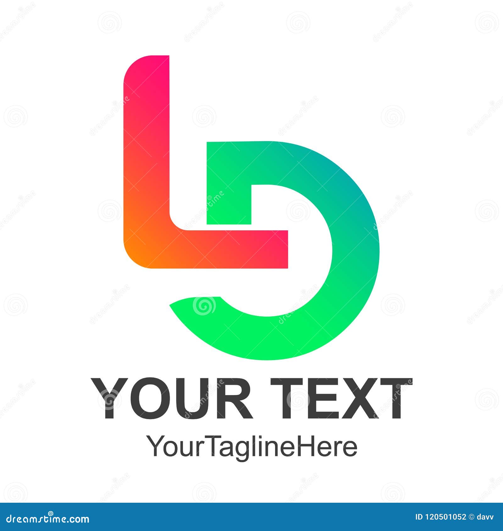 Initial Letter LD Initial Alphabet Logo Design Template Element Stock ...