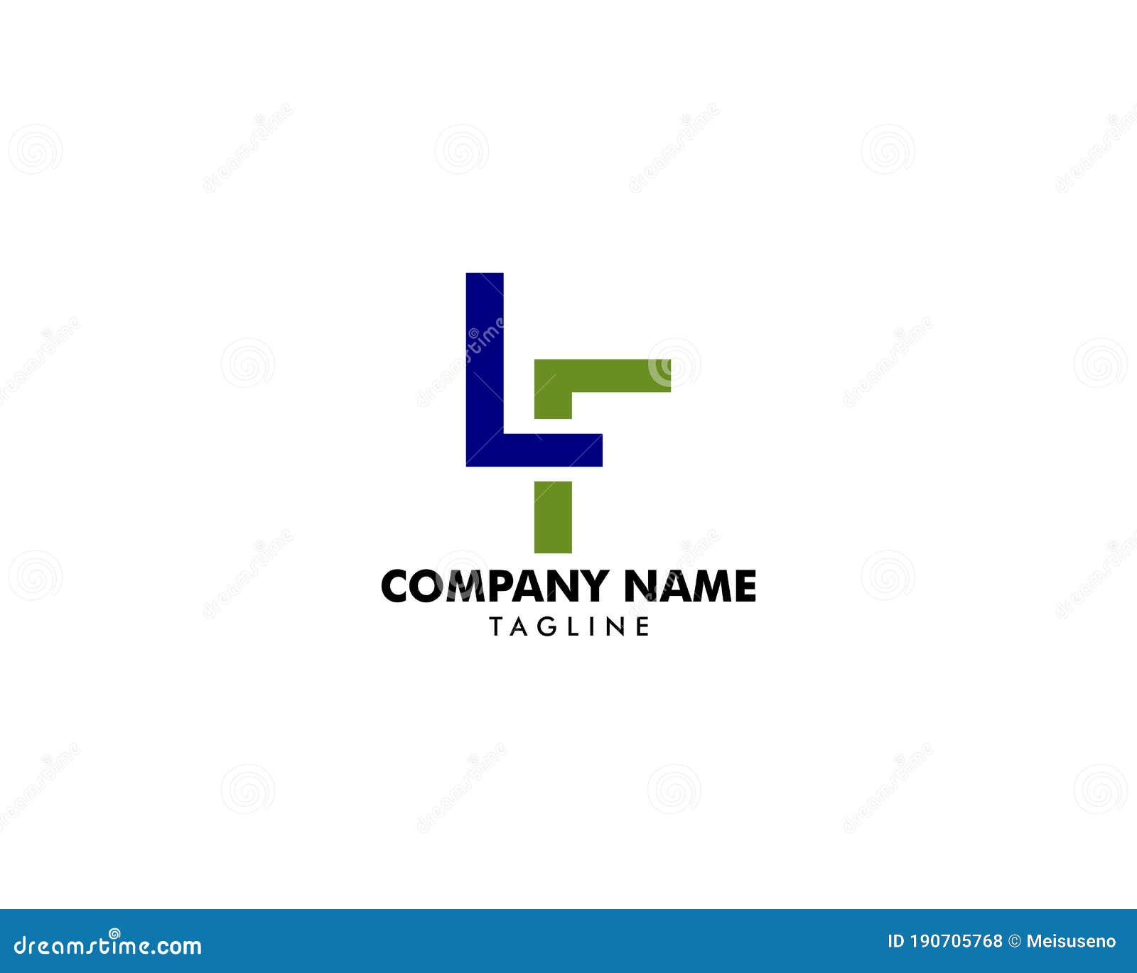 Initial Letter LF Logo Template Design Stock Vector - Illustration of ...