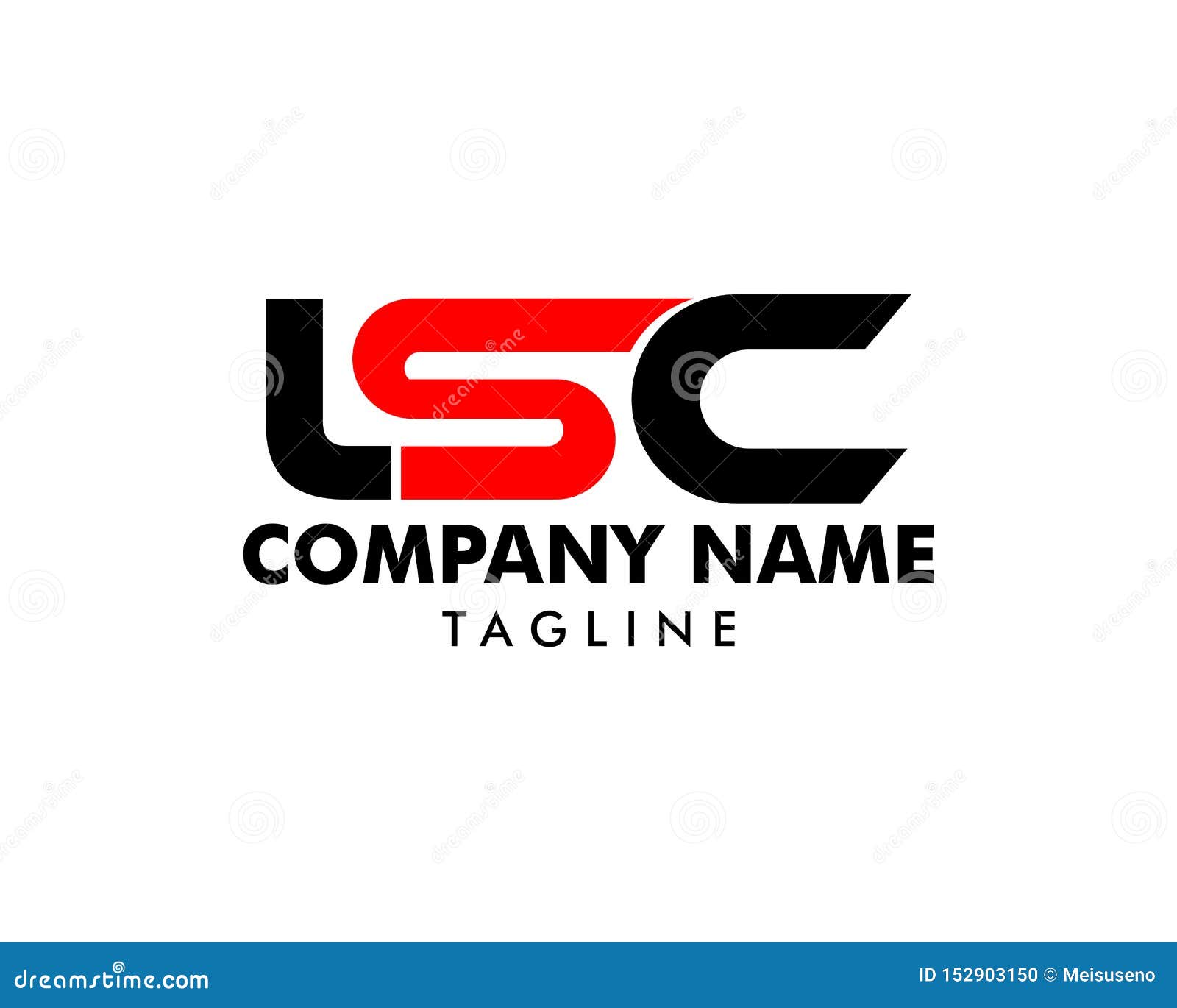 Initial Letter LSC Logo Template Design Stock Vector - Illustration of ...