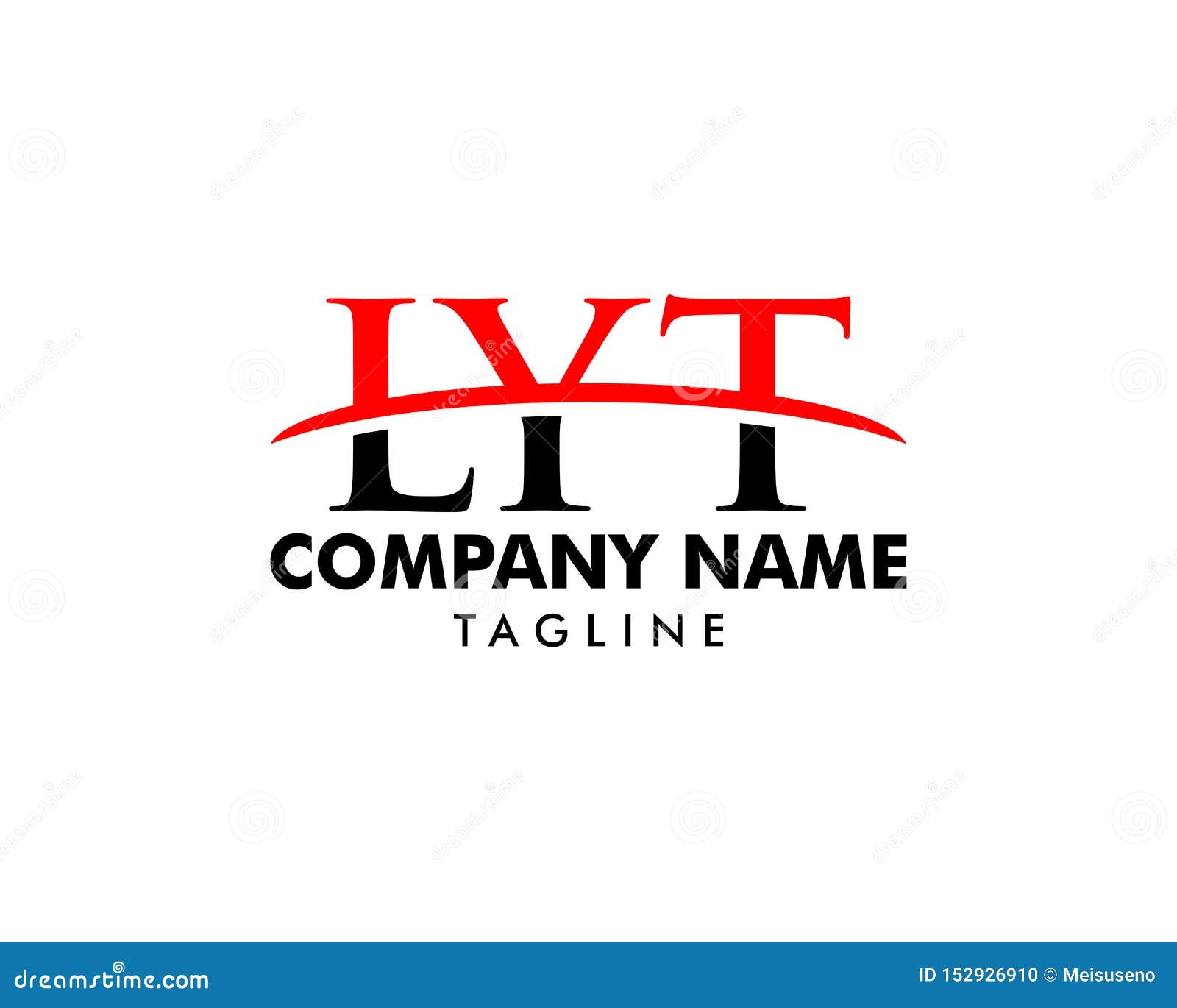 Initial Letter LYT Logo Template Design Stock Vector - Illustration of ...