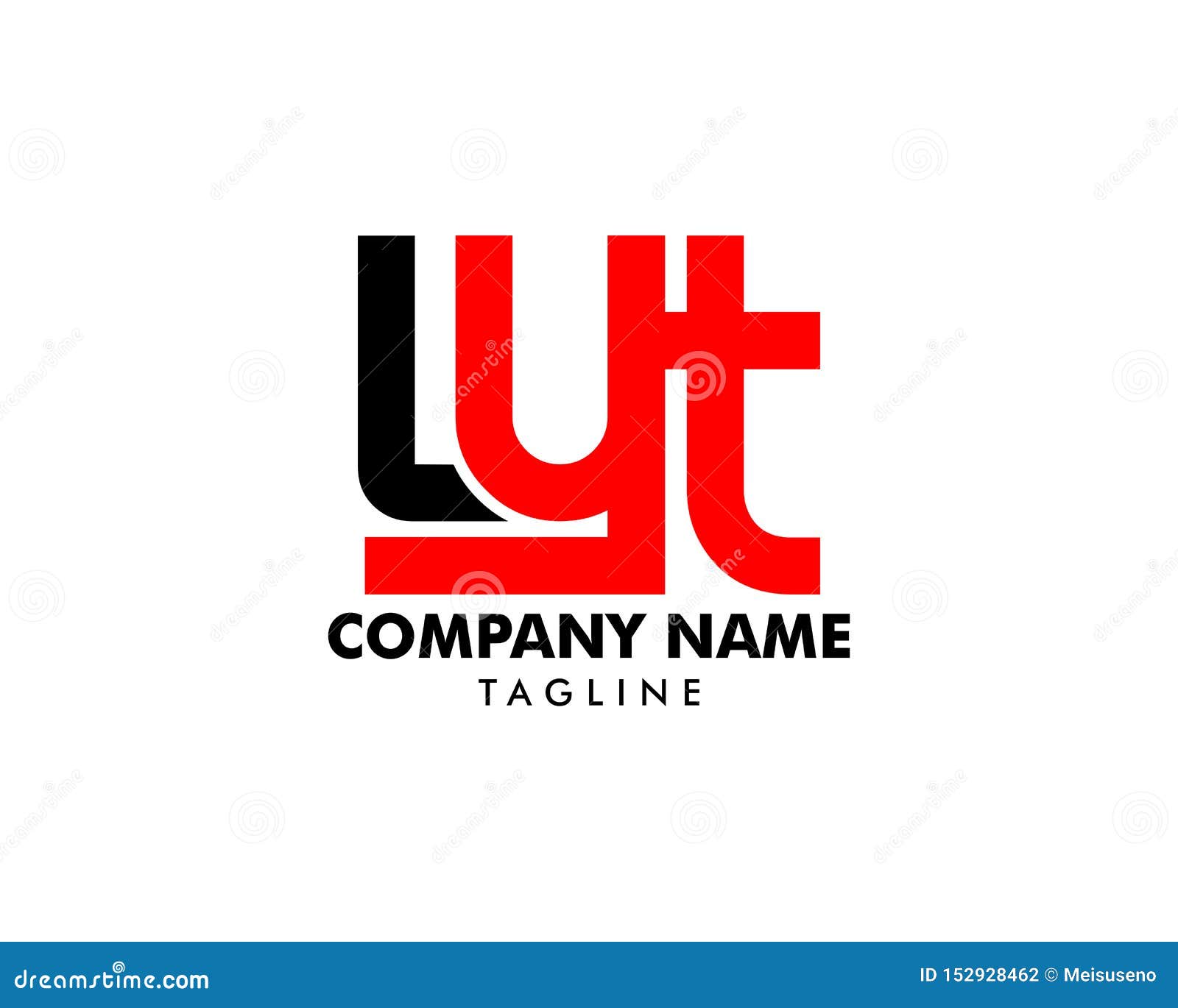 Initial Letter LYT Logo Template Design Stock Vector - Illustration of ...