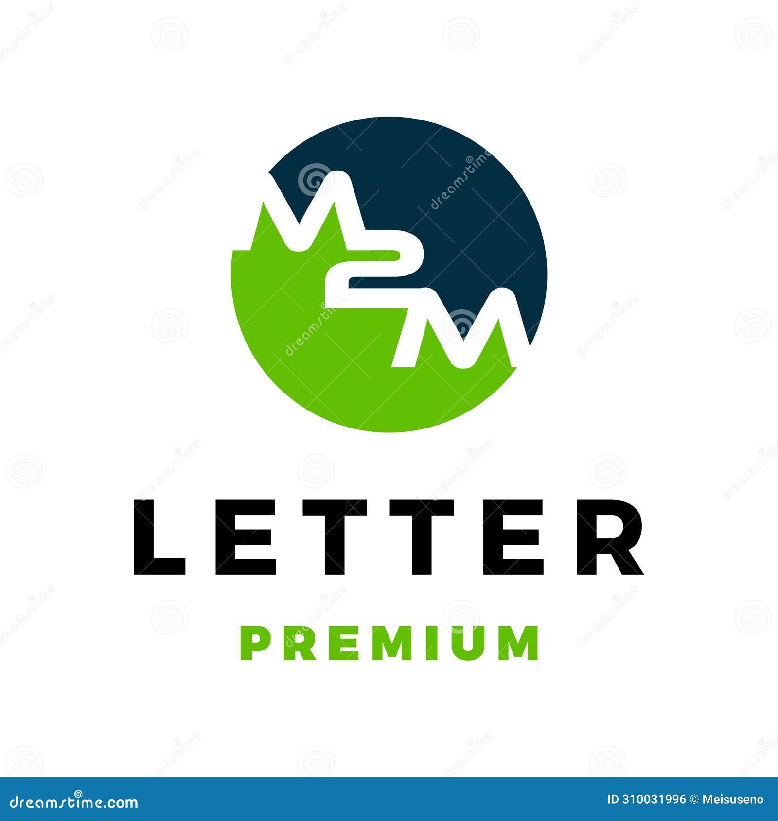 Initial Letter M2M Icon Vector Logo Template Illustration Design Stock ...