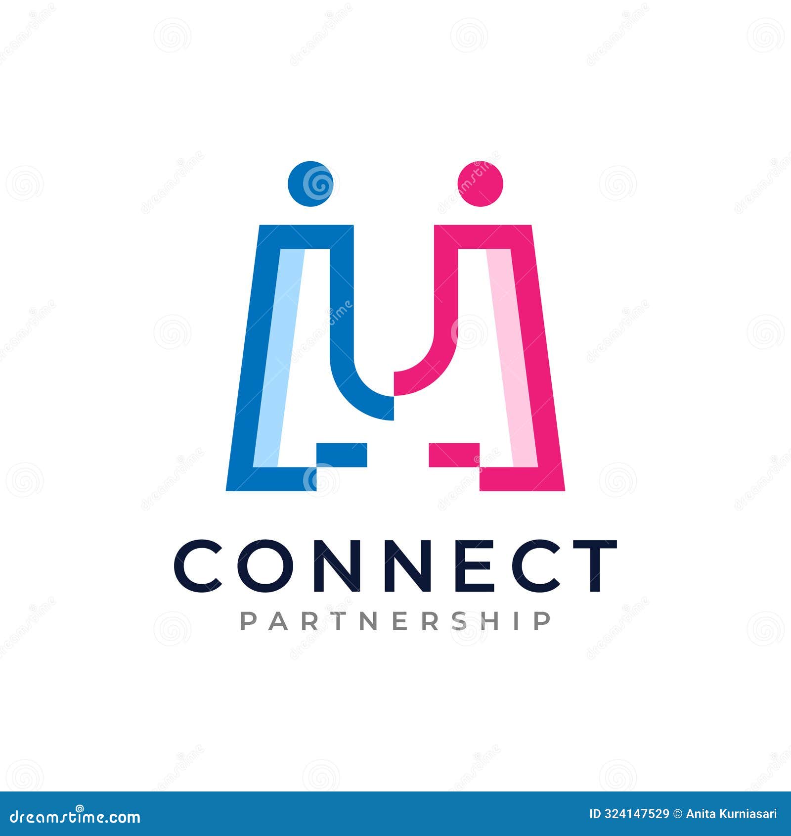 Letter C Connection Network Tecnology Logo Design Inspiration Vector ...