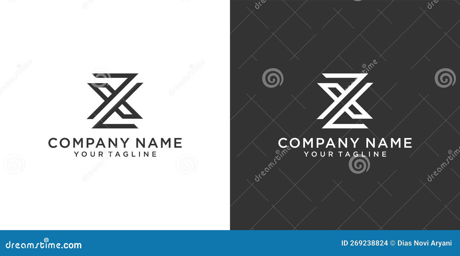 Initial Letter X Monogram Logo Design Vector Stock Vector ...