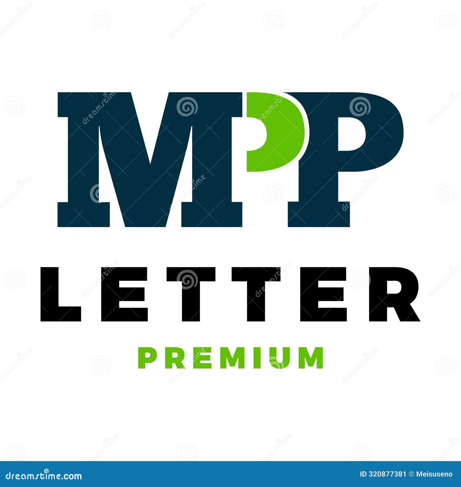 Initial Letter MPP Icon Vector Logo Template Illustration Design Stock ...