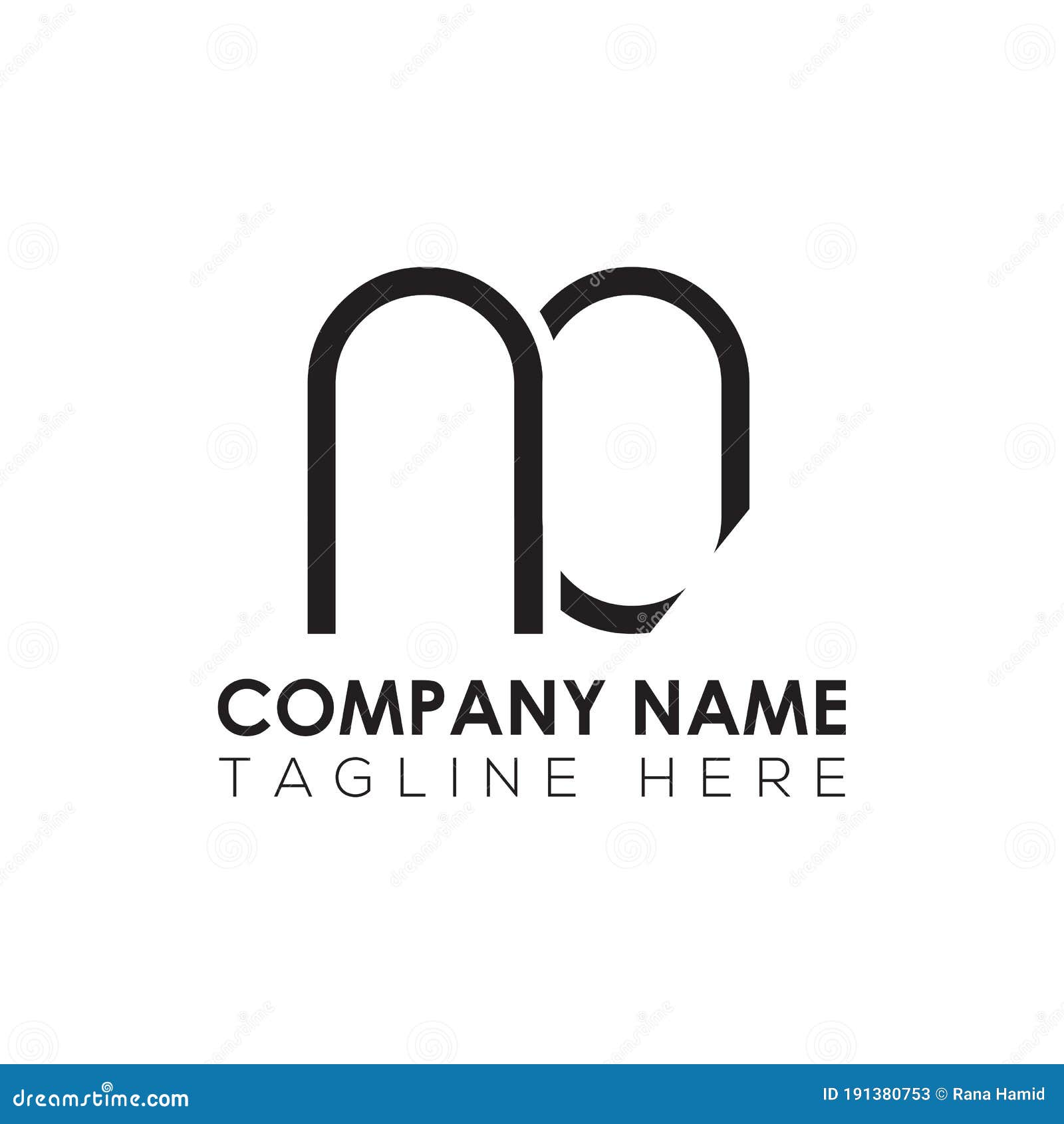 Initial Letter NO Logo Design Vector Template. Creative Abstract NO ...