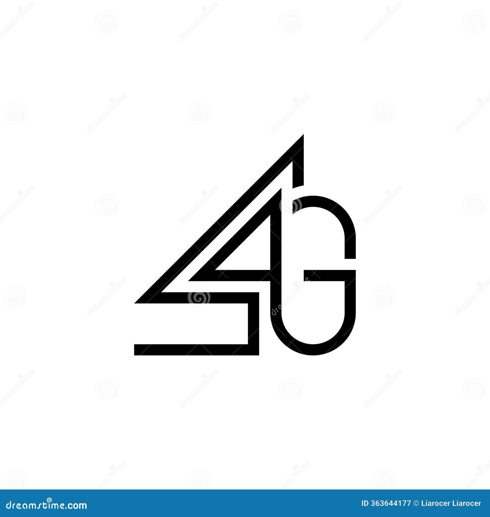 M42 Letter And Number Initial Logo, Bold Logo With Loud Speaker Shape ...