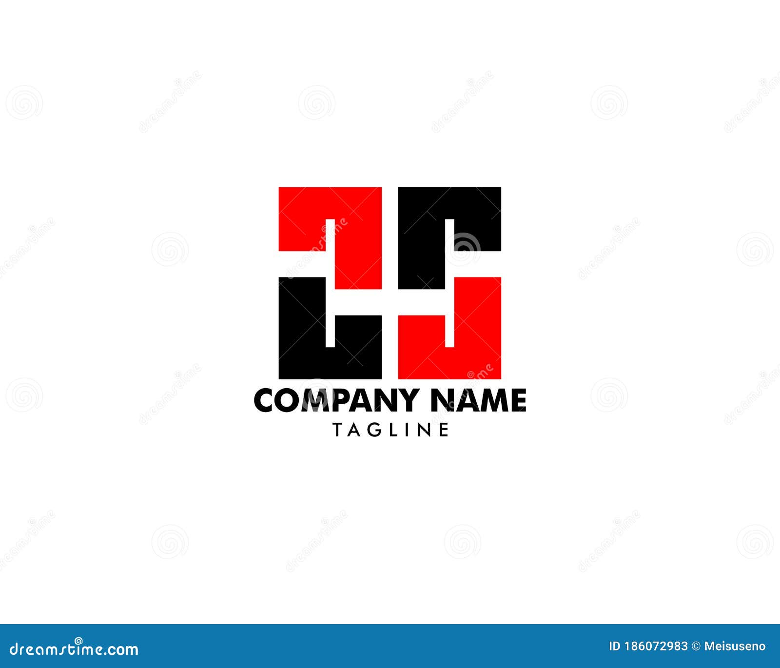 Initial Letter 25 or Number Twenty Five Logo Template Design Stock ...