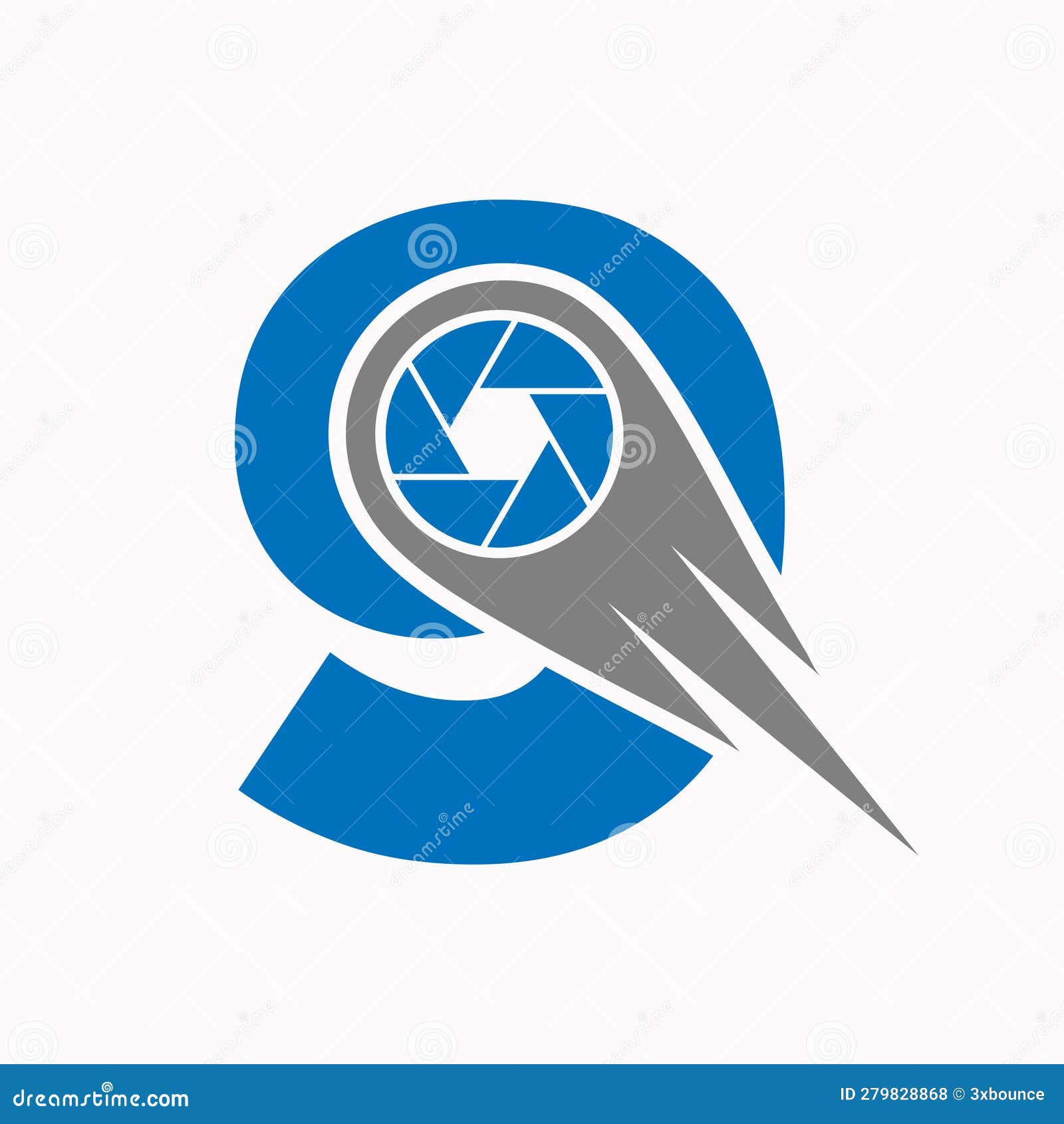 Initial Letter 9 Photography Logo Camera Lens Concept. Photography ...