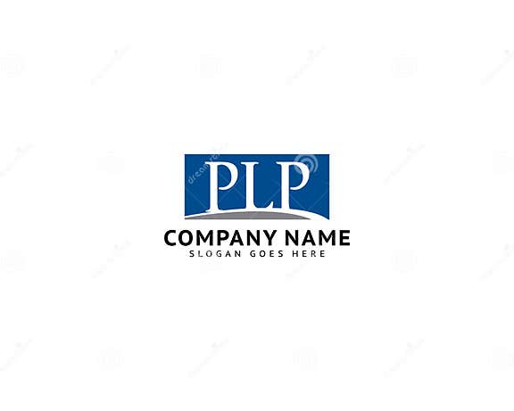 Initial Letter PLP Logo Template Design Stock Vector - Illustration of ...