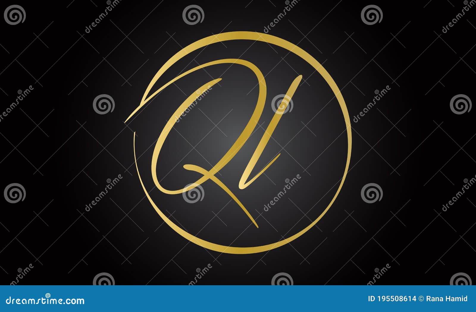 Initial Letter QL Logo Design with Modern Business Typography Vector ...