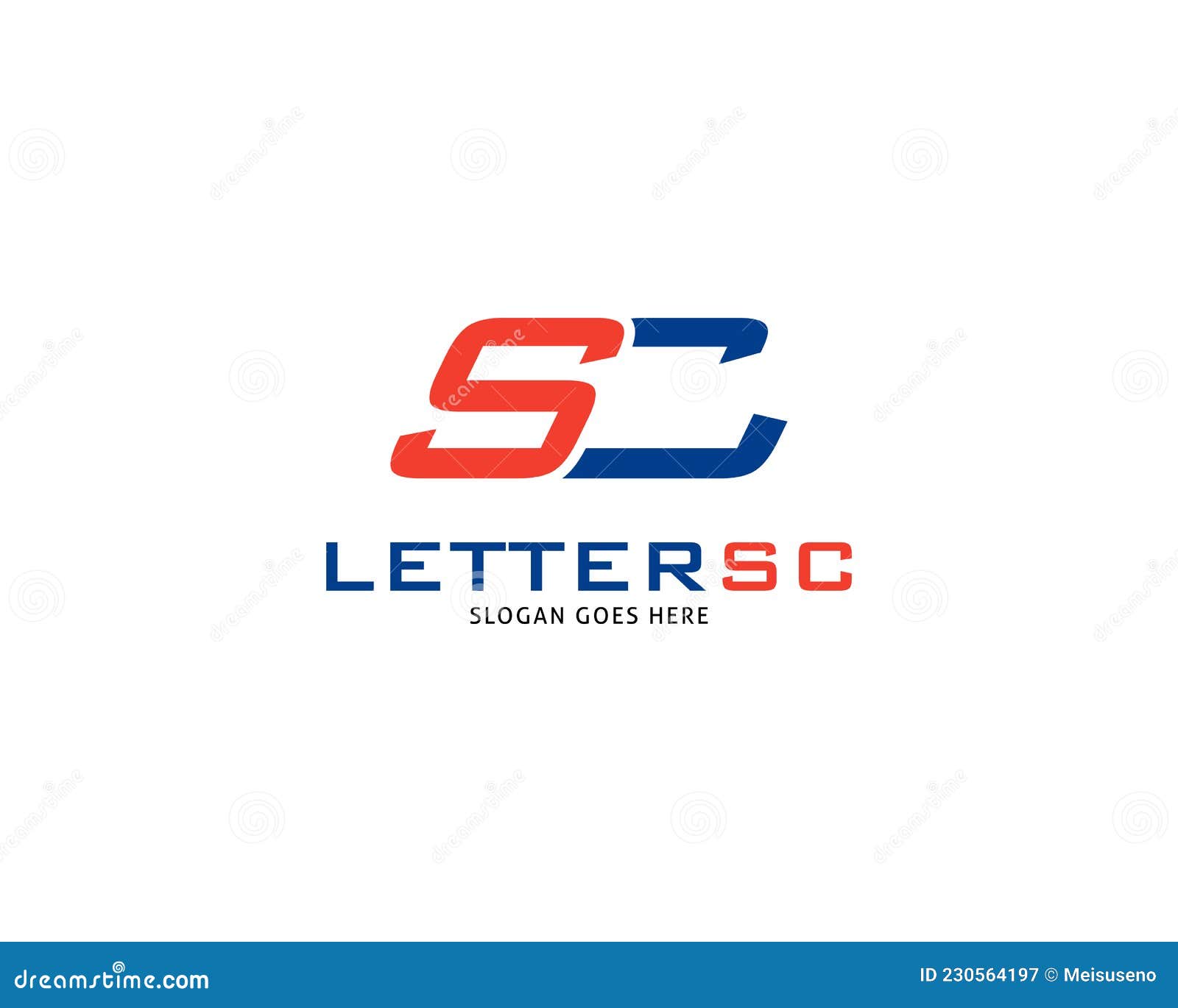 Initial Letter SC Logo Template Design Stock Vector - Illustration of ...