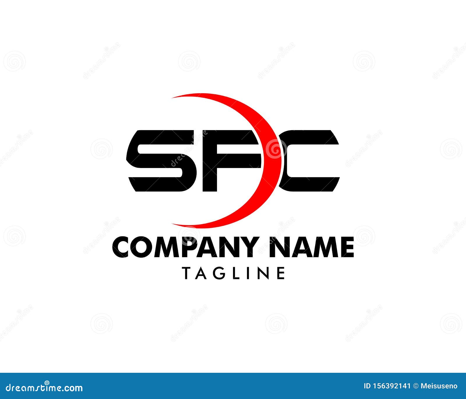 Initial Letter SFC Logo Template Design Stock Vector - Illustration of ...