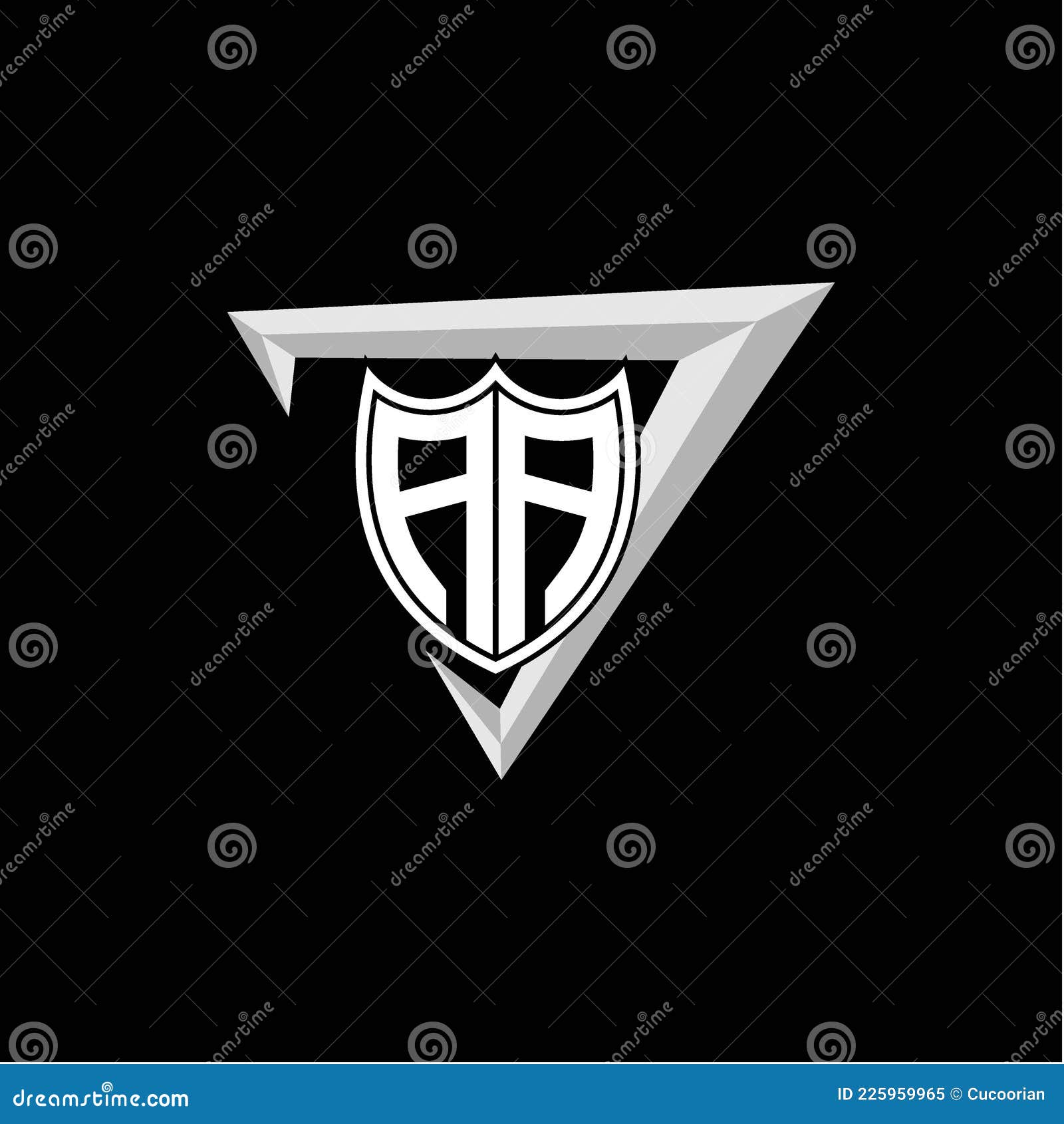 Letter S SS SI Shield Logo Design Simple Vector | CartoonDealer.com ...
