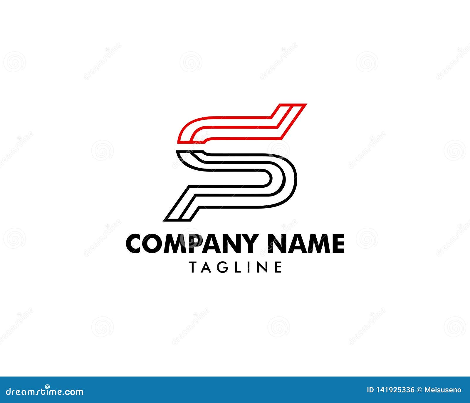 Initial Letter SP Logo Template Stock Vector - Illustration of initial ...