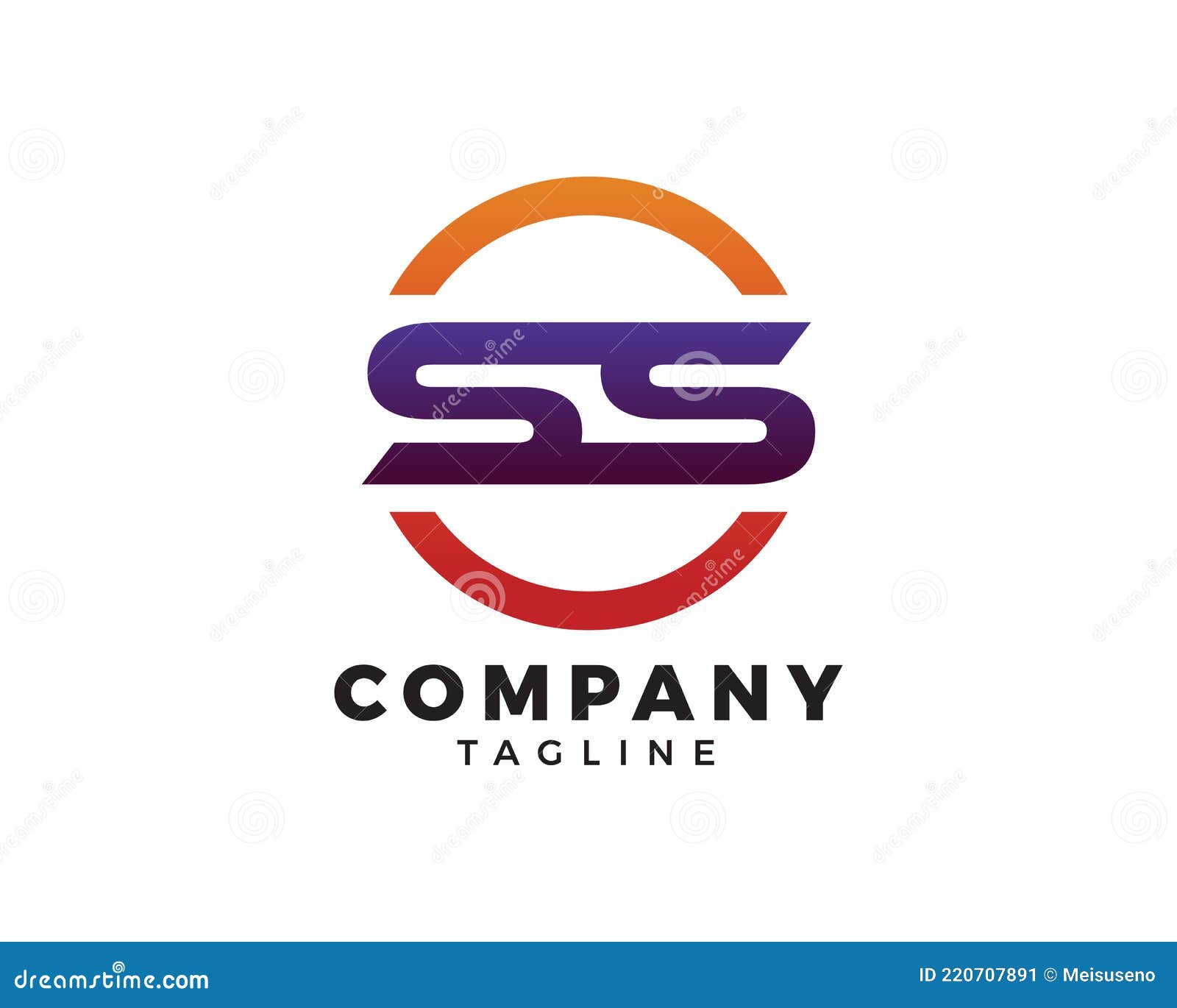 Initial Letter SS Logo Template Design Stock Vector - Illustration of ...