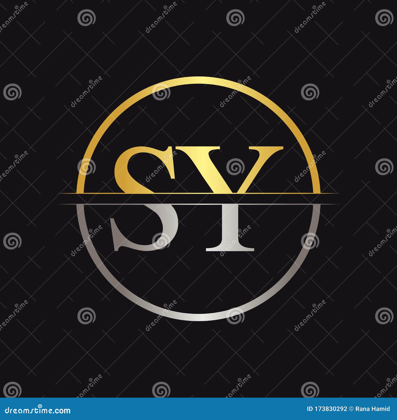 Initial Letter SY Logo Design Vector Template. SY Letter Logo Design ...