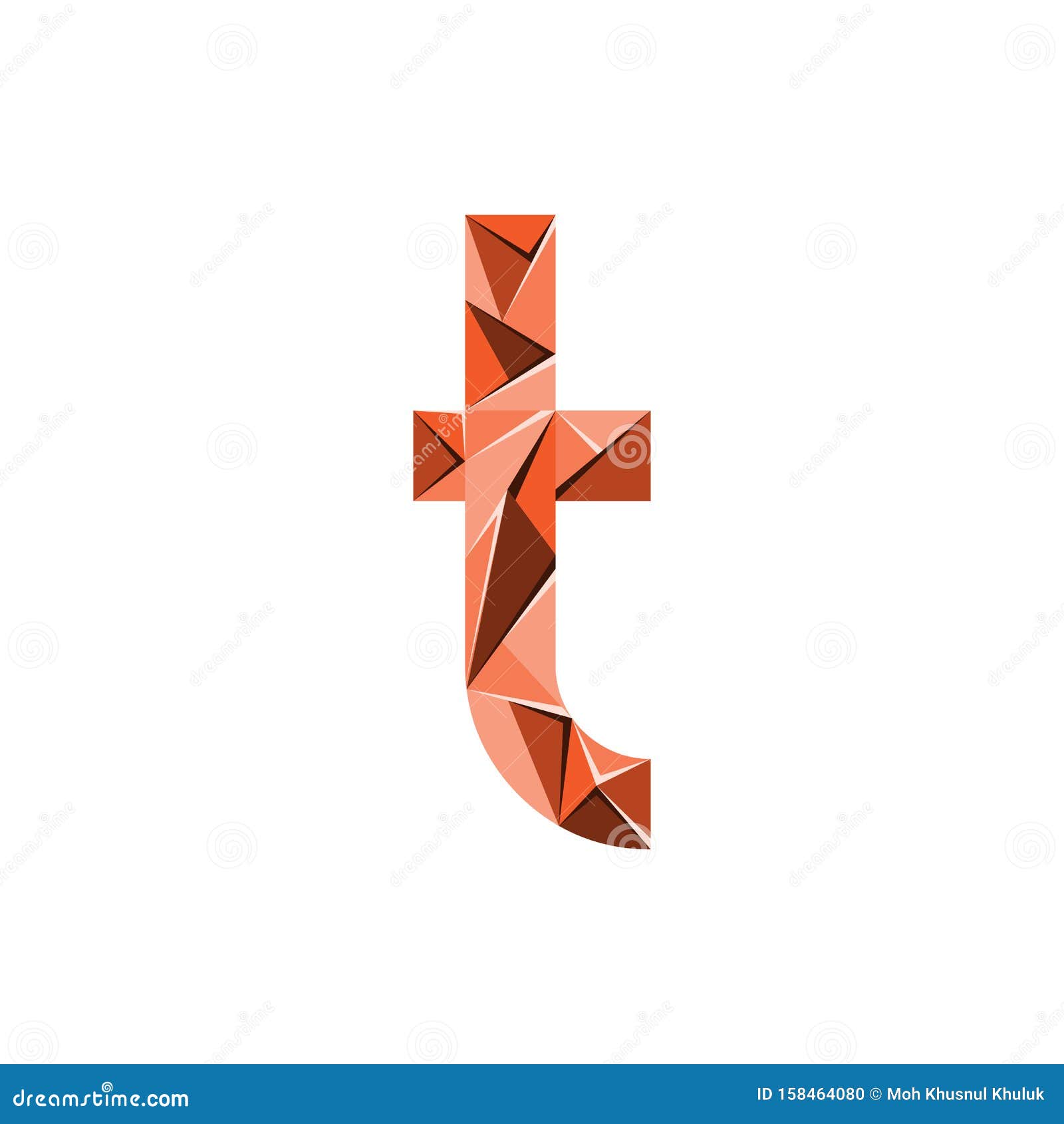 Initial Letter T Abstract Triangle Logo Vector Stock Vector ...