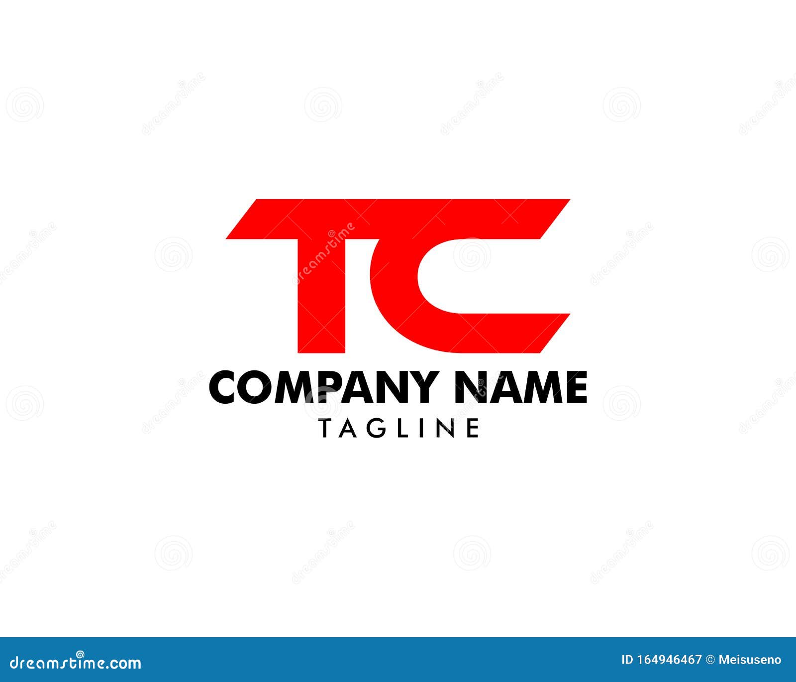 Initial Letter TC Logo Template Design Stock Vector - Illustration of ...
