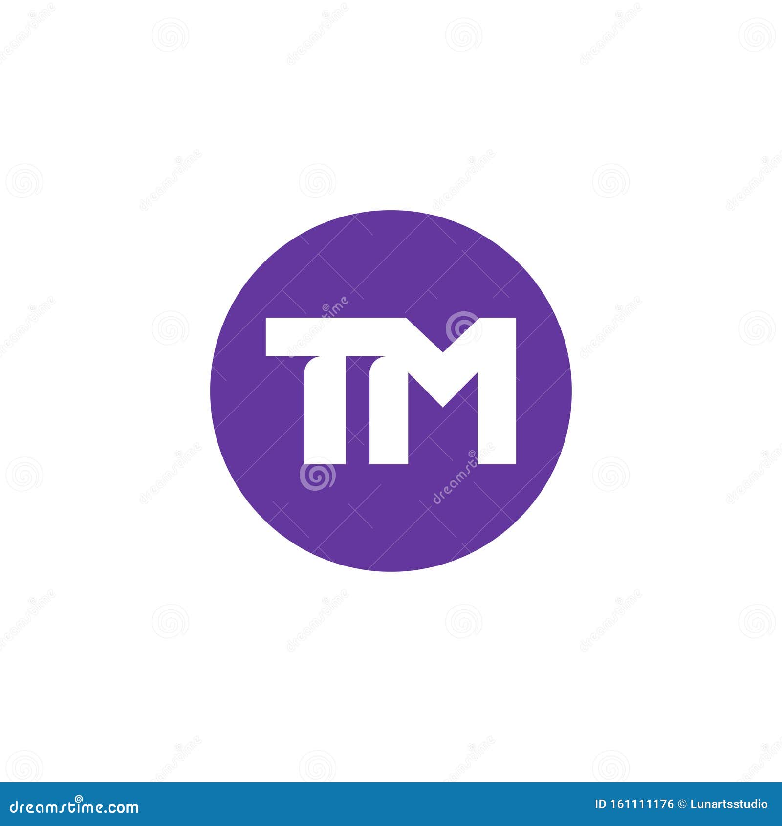 Initial Letter TM Logo Line Unique Modern. Initial Letter Logo Line ...