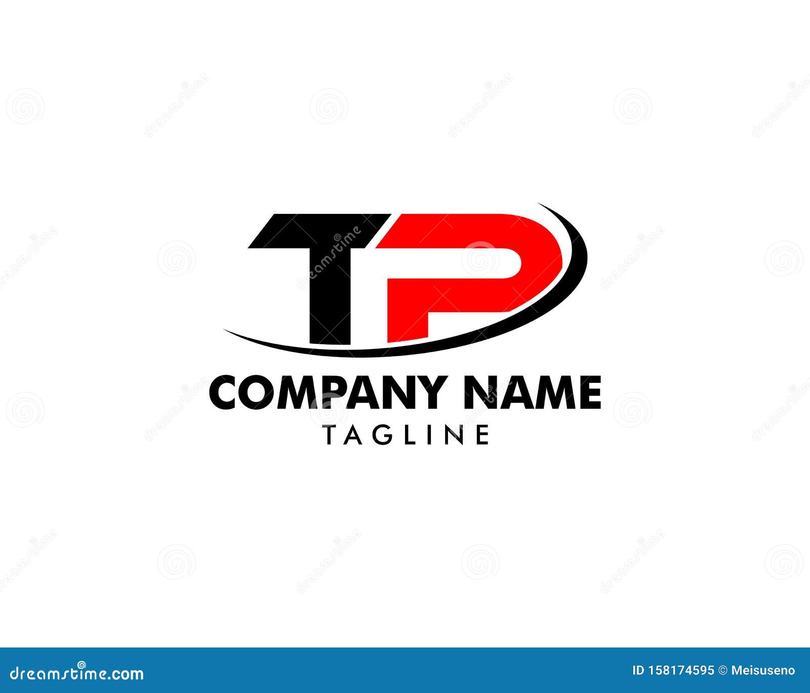 Initial Letter TP Logo Template Design Stock Vector - Illustration of ...