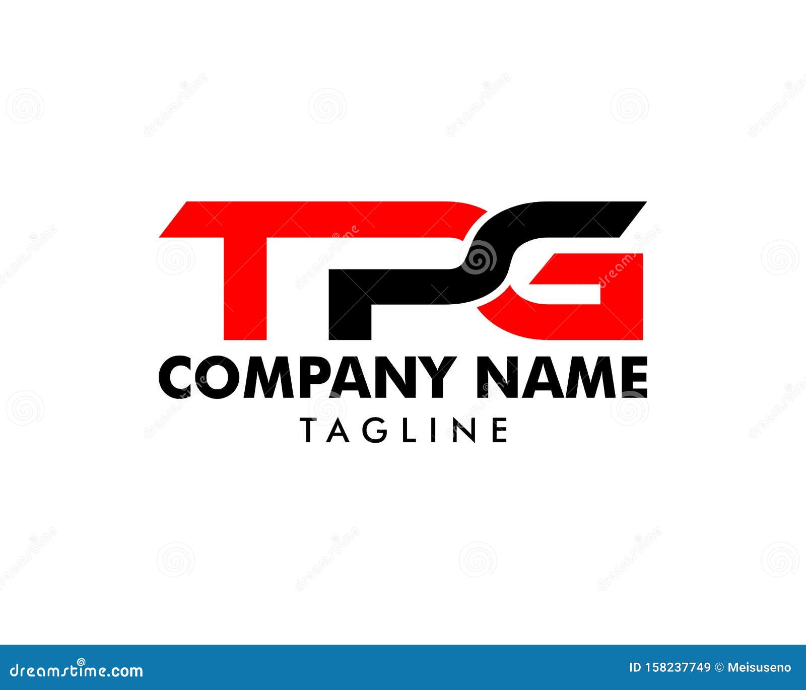 Initial Letter TPG Logo Template Design Stock Vector - Illustration of ...
