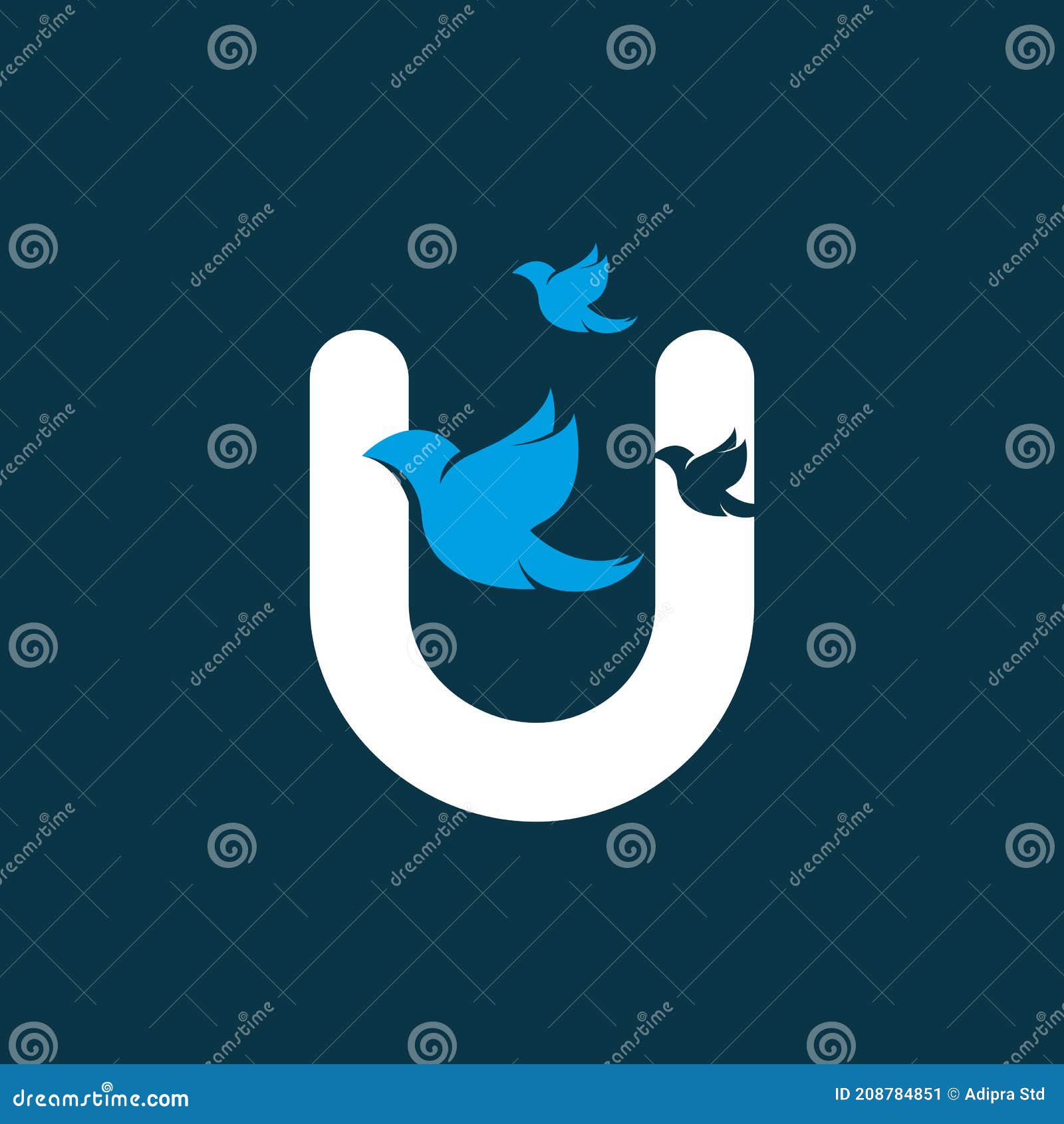 Bird Wings U Shape Stock Illustrations – 34 Bird Wings U Shape Stock ...