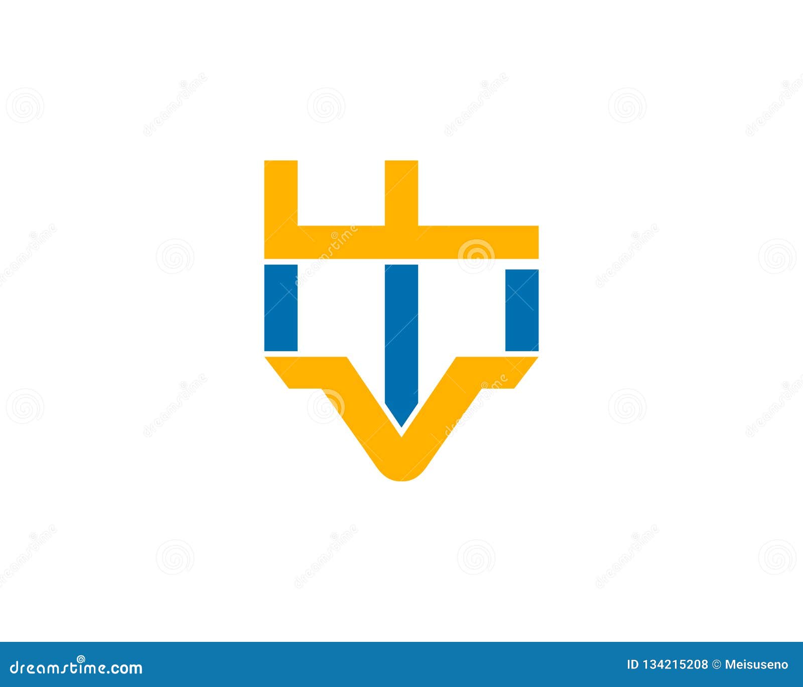 Initial Letter VEF Logo Template Design Stock Vector - Illustration of ...