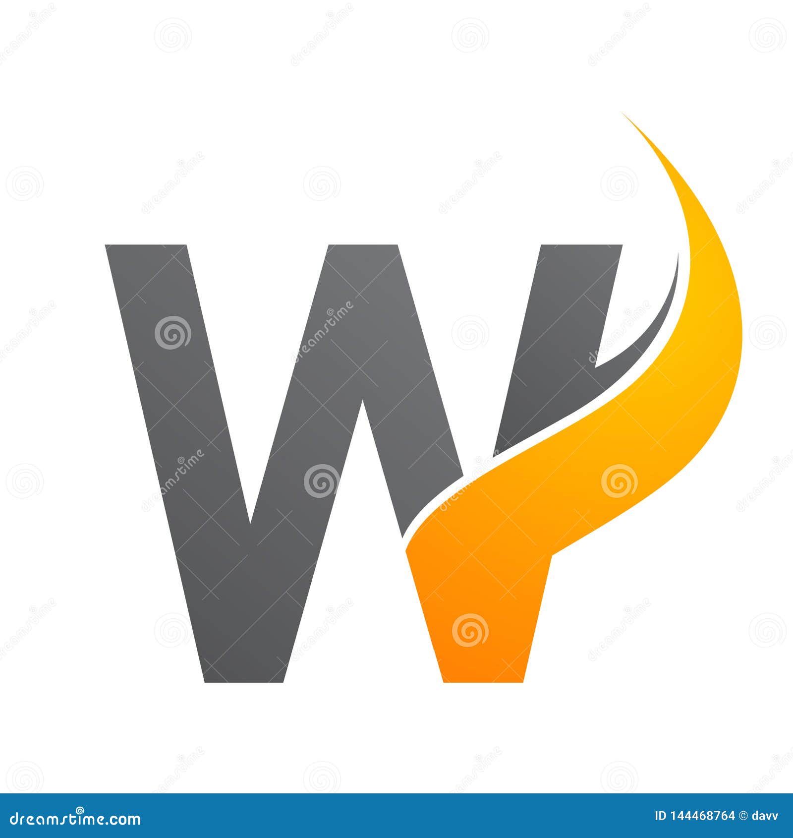 Initial Letter W Sunlight Concept Design. Symbol Graphic Template ...
