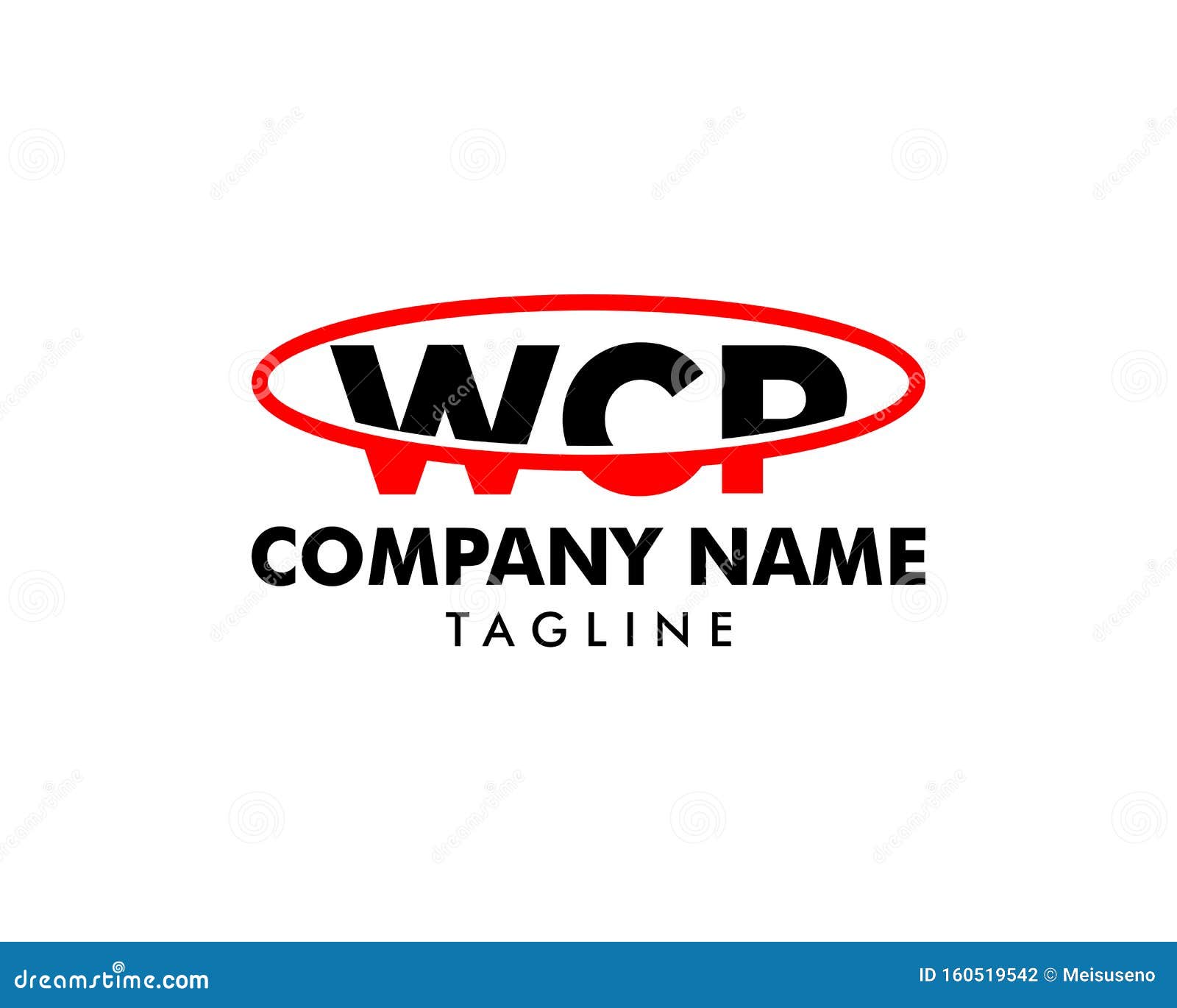 Initial Letter WCP Logo Template Design Stock Vector - Illustration of ...