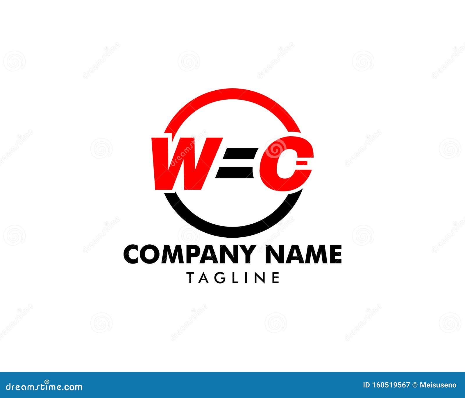 Initial Letter WFC Logo Template Design Stock Vector - Illustration of ...
