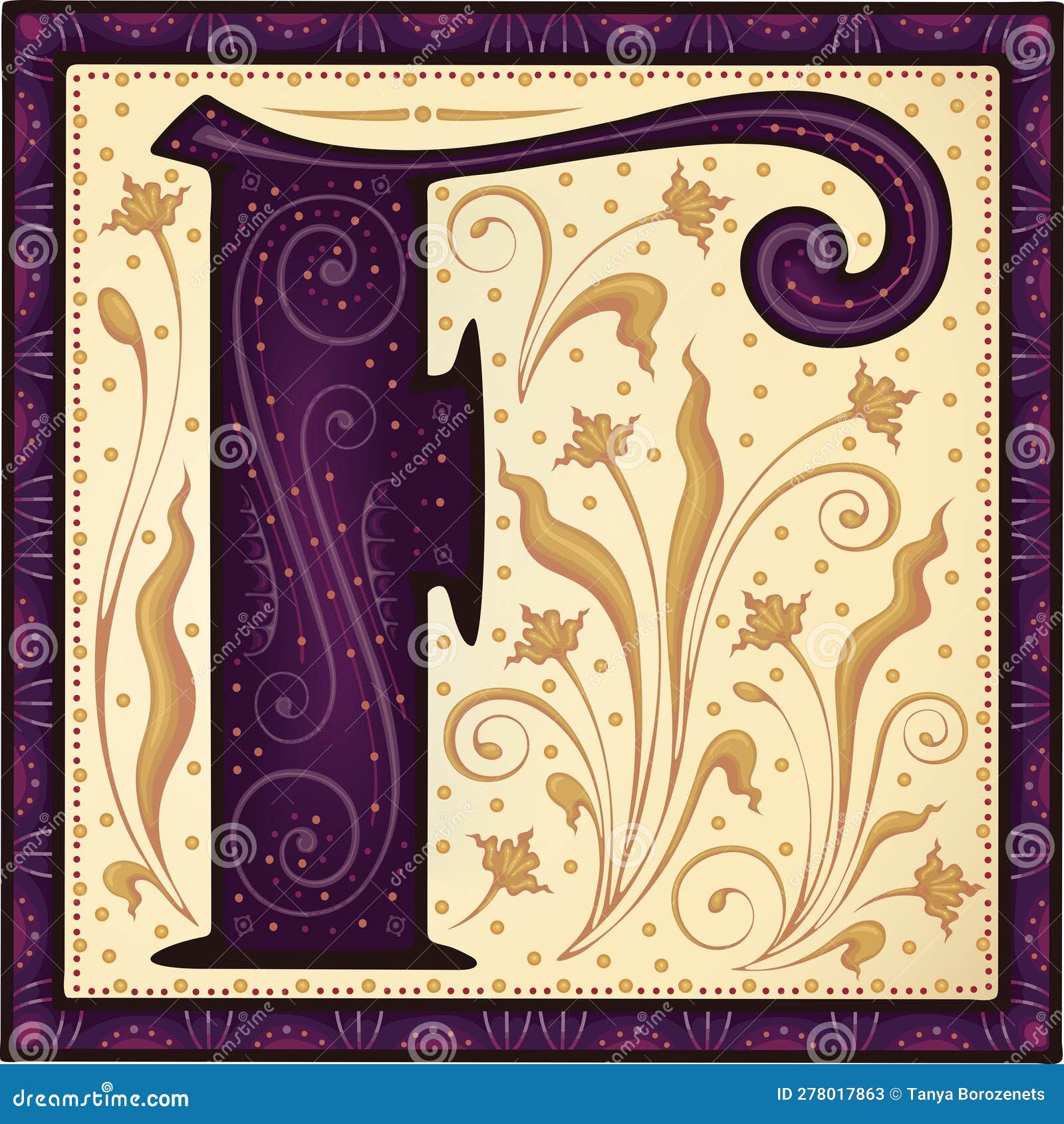 About Initial Letters F.Alphabet. Stock Vector - Illustration of ...