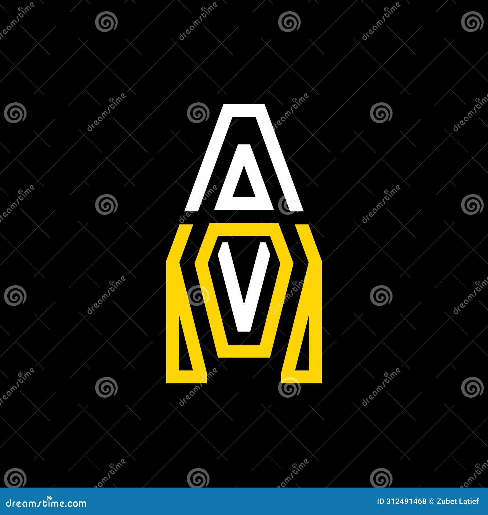 Initial am Line Logo Design, Unique Combination of Letter a and M Logo ...