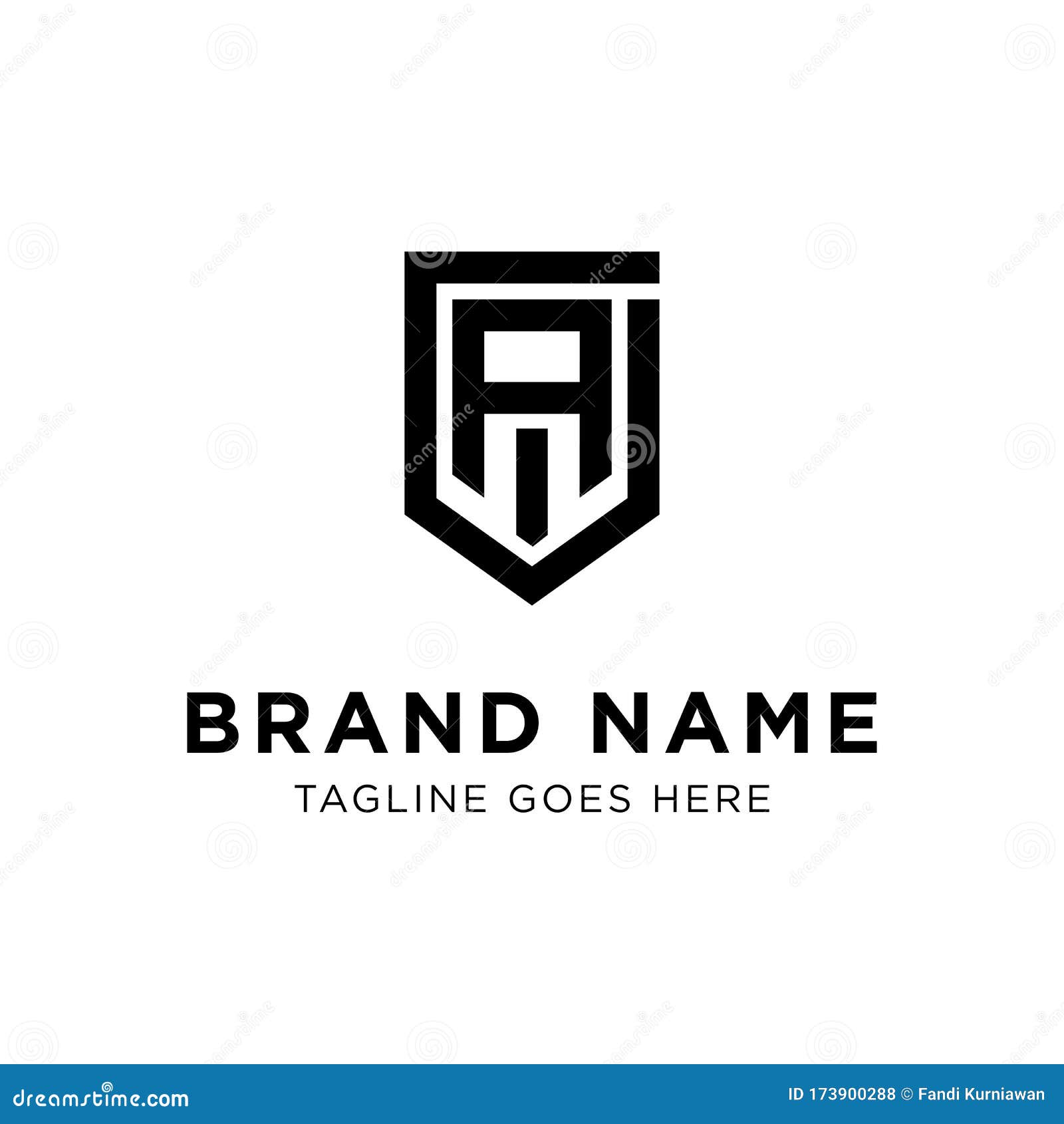 Initial a Logo Design Vector Illustration Stock Vector - Illustration ...
