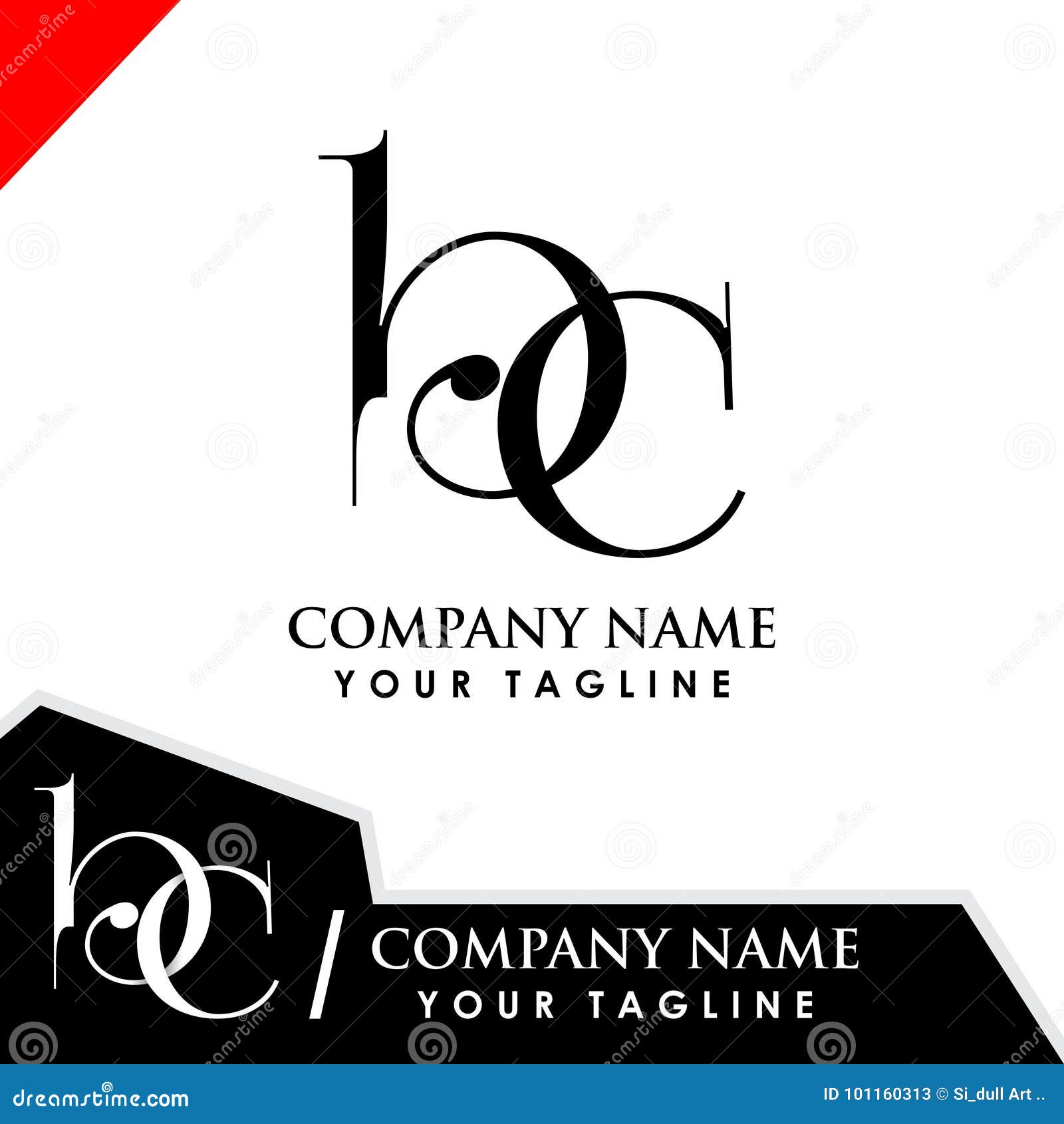 Initial logo design bc stock vector. Illustration of alphabet - 101160313