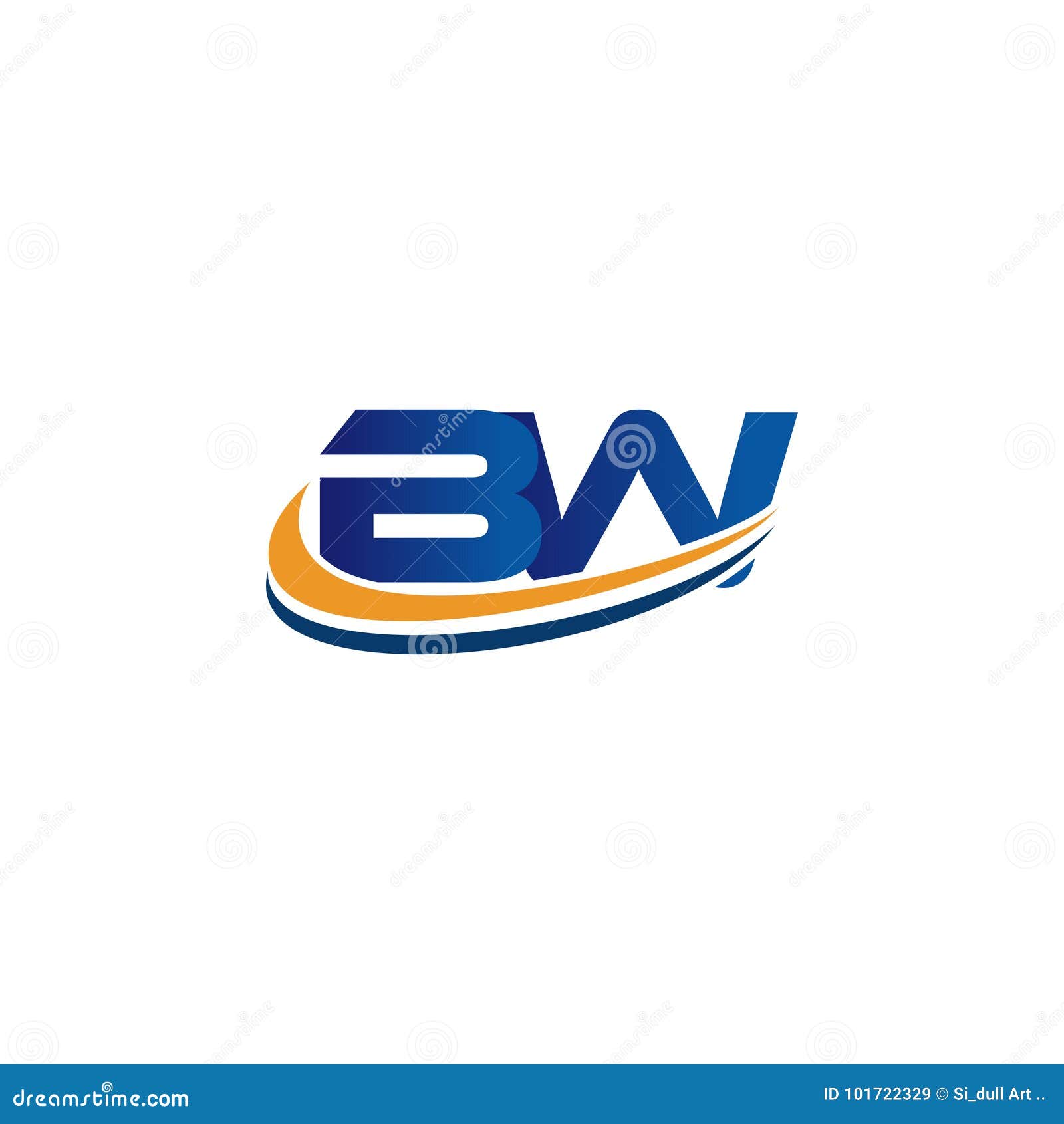 Initial logo design bw stock vector. Illustration of accounting - 101722329