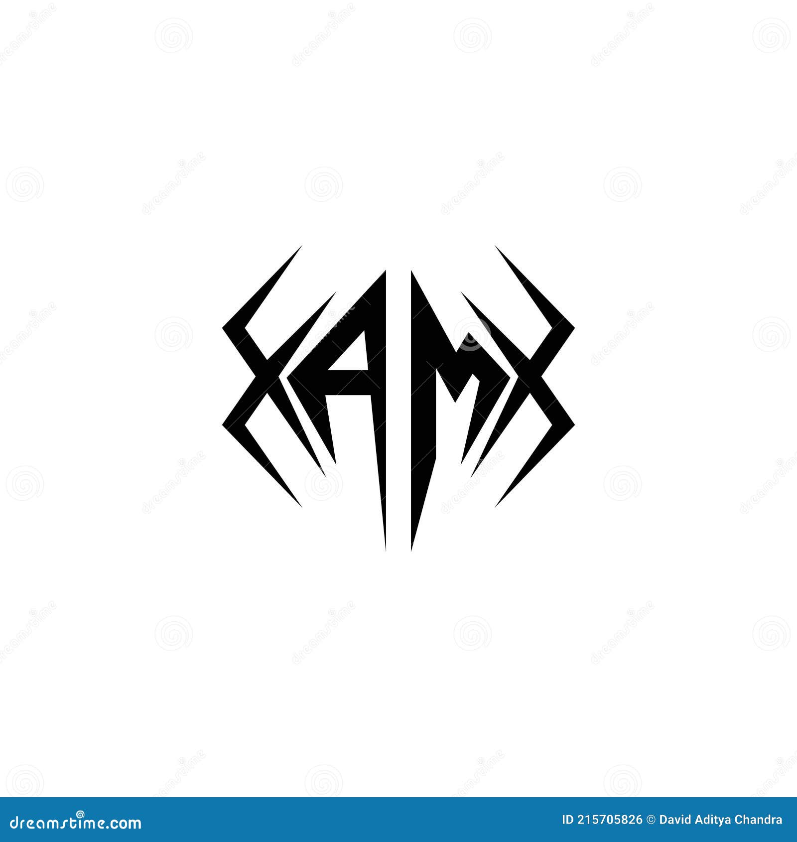 Initial am Logo Design with Cool Style, Logo Business Branding Stock ...