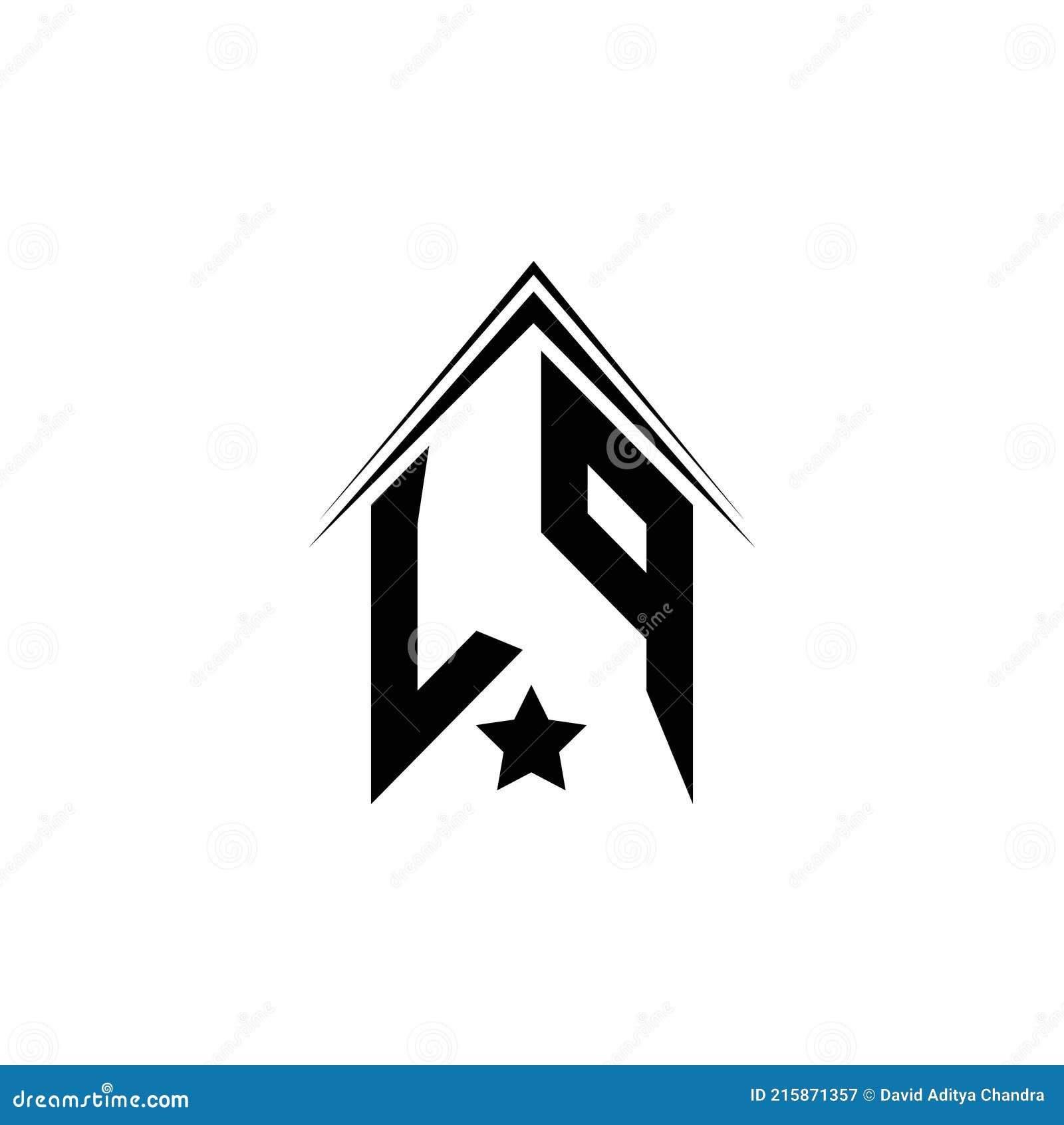 Initial LP Logo Design with Shape Style, Logo Business Branding Stock ...