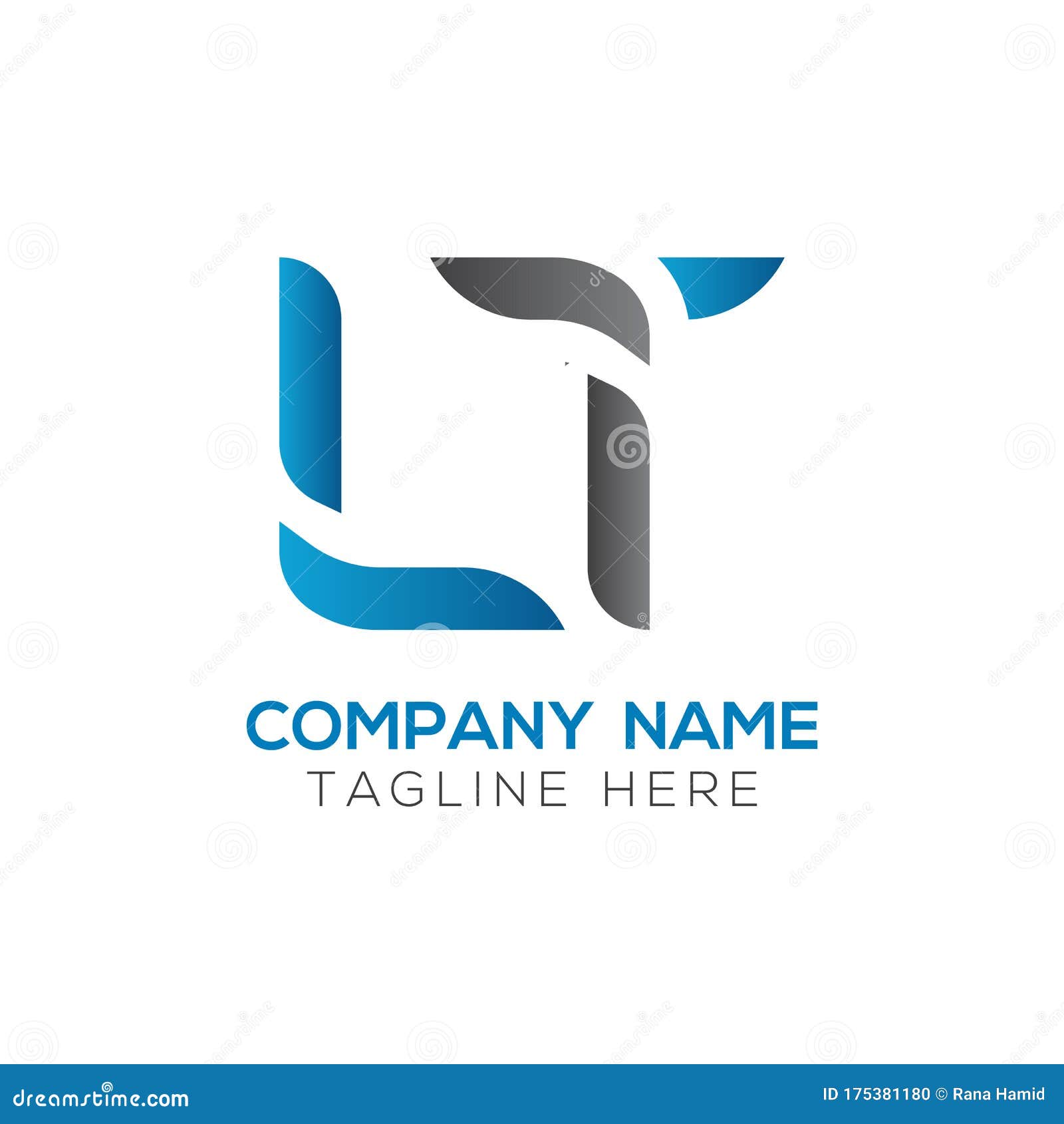 Initial LT Letter Business Logo Design Vector Template. Abstract Letter ...