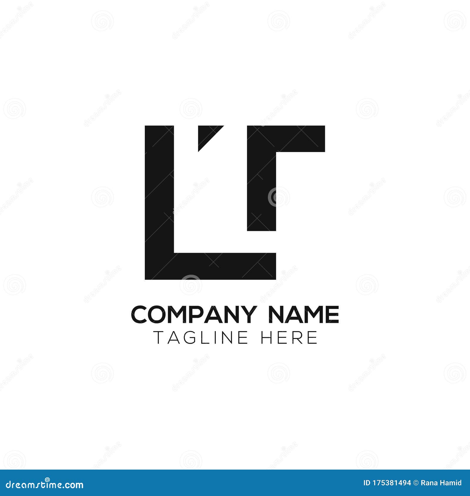 Initial LT Letter Business Logo Design Vector Template. Abstract Letter ...