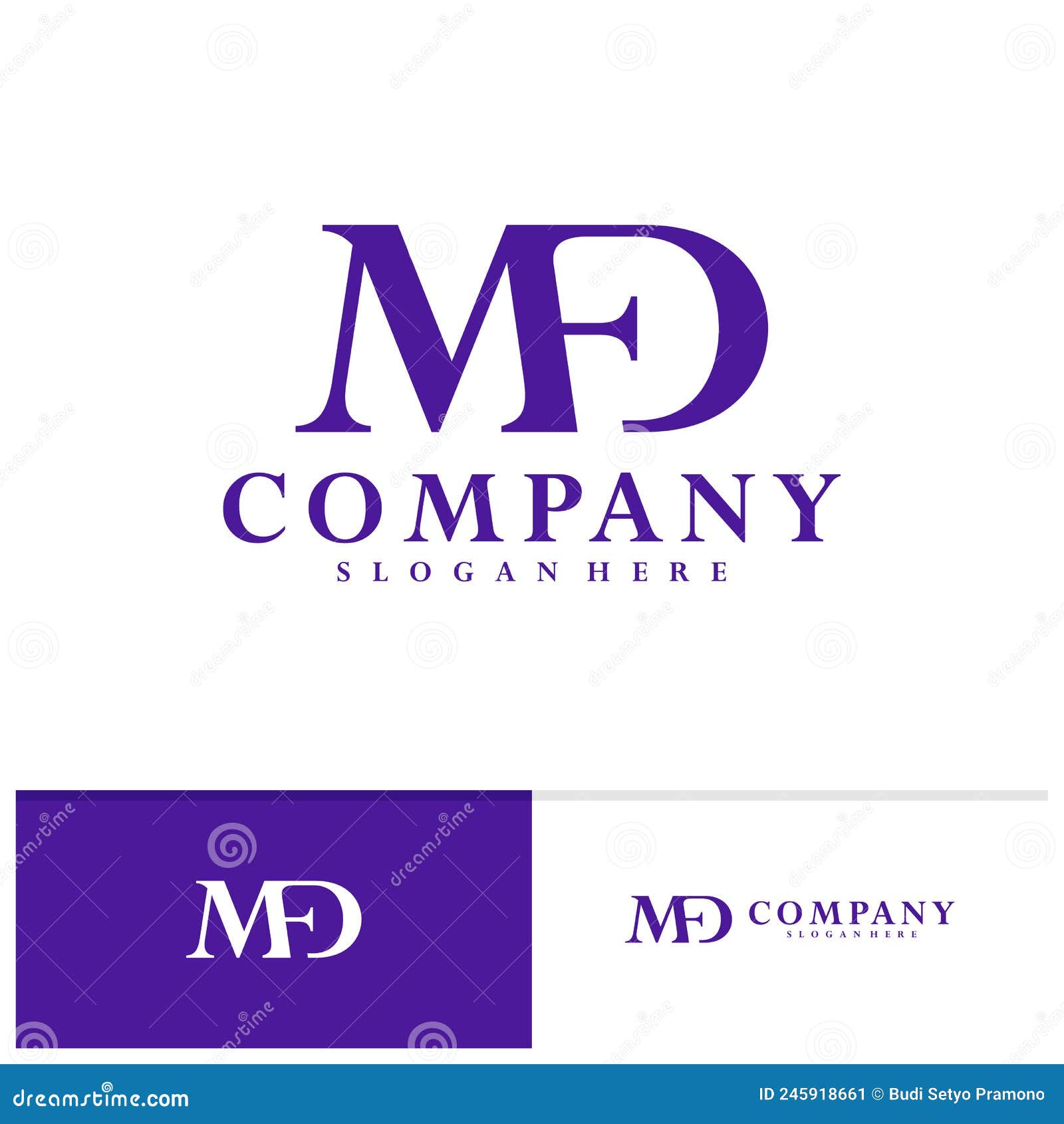 Initial M F D Logo Vector Template, Creative M F D Logo Design Concepts ...