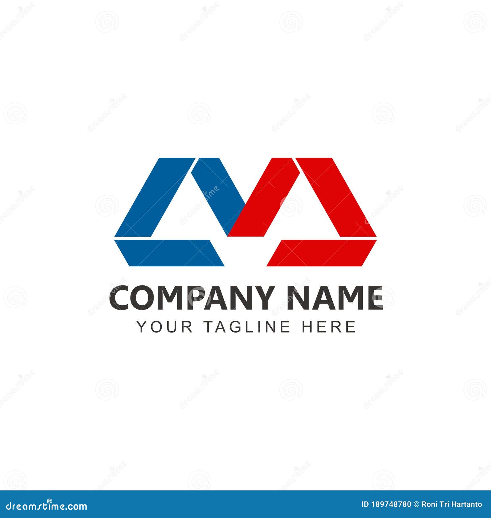 Initial M Logo Design Inspiration Stock Illustration - Illustration of ...
