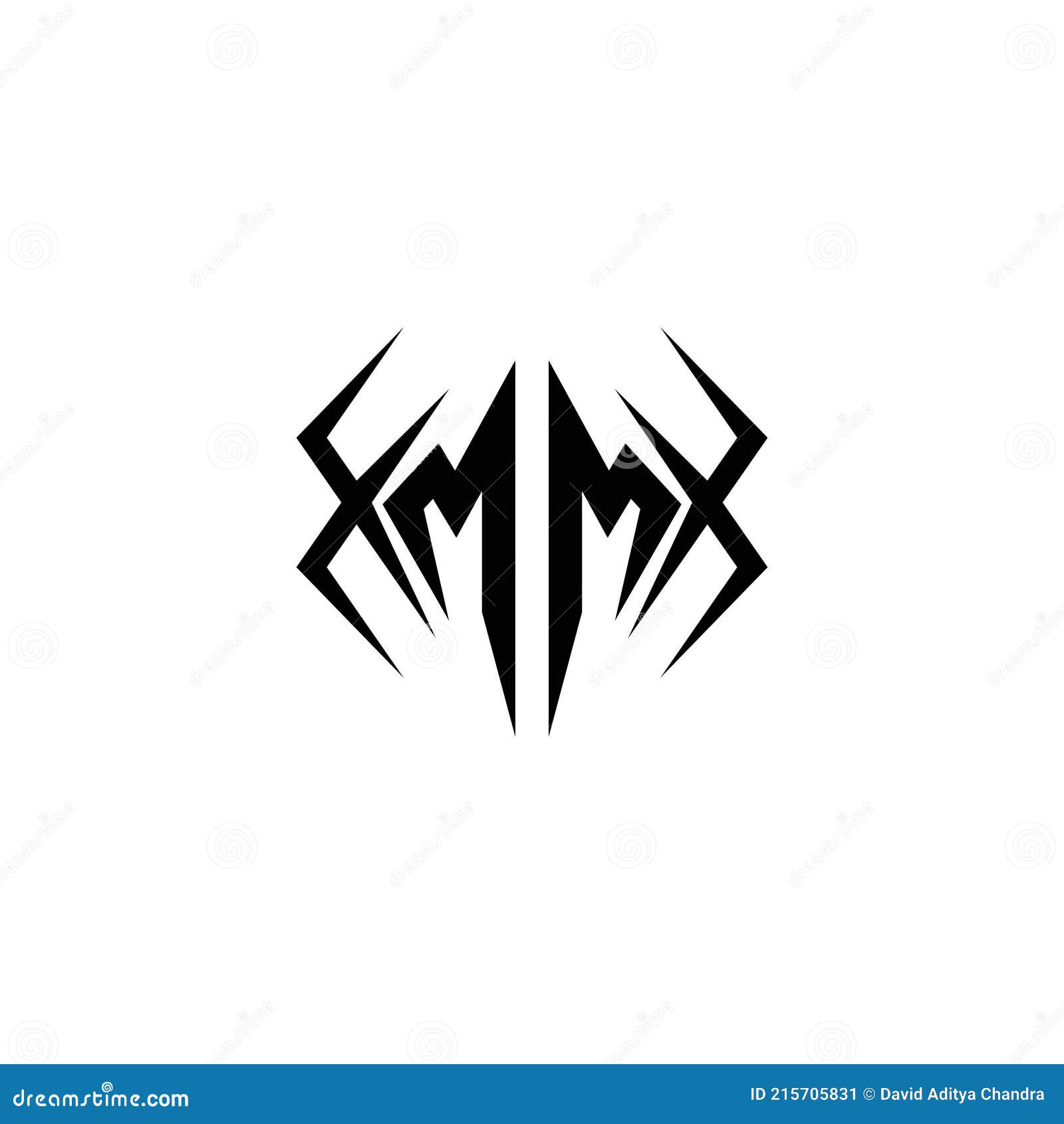 Initial MM Logo Design with Cool Style, Logo Business Branding Stock ...